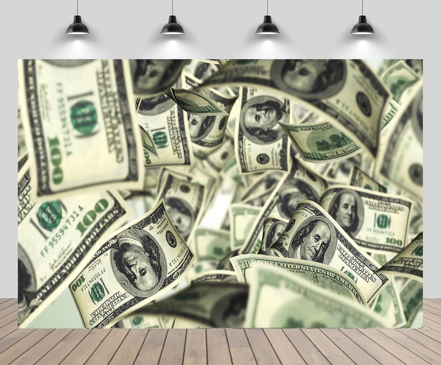 Dollars Backdrop Generic Money US Dollar Banknotes 100 Dollar Bill ...