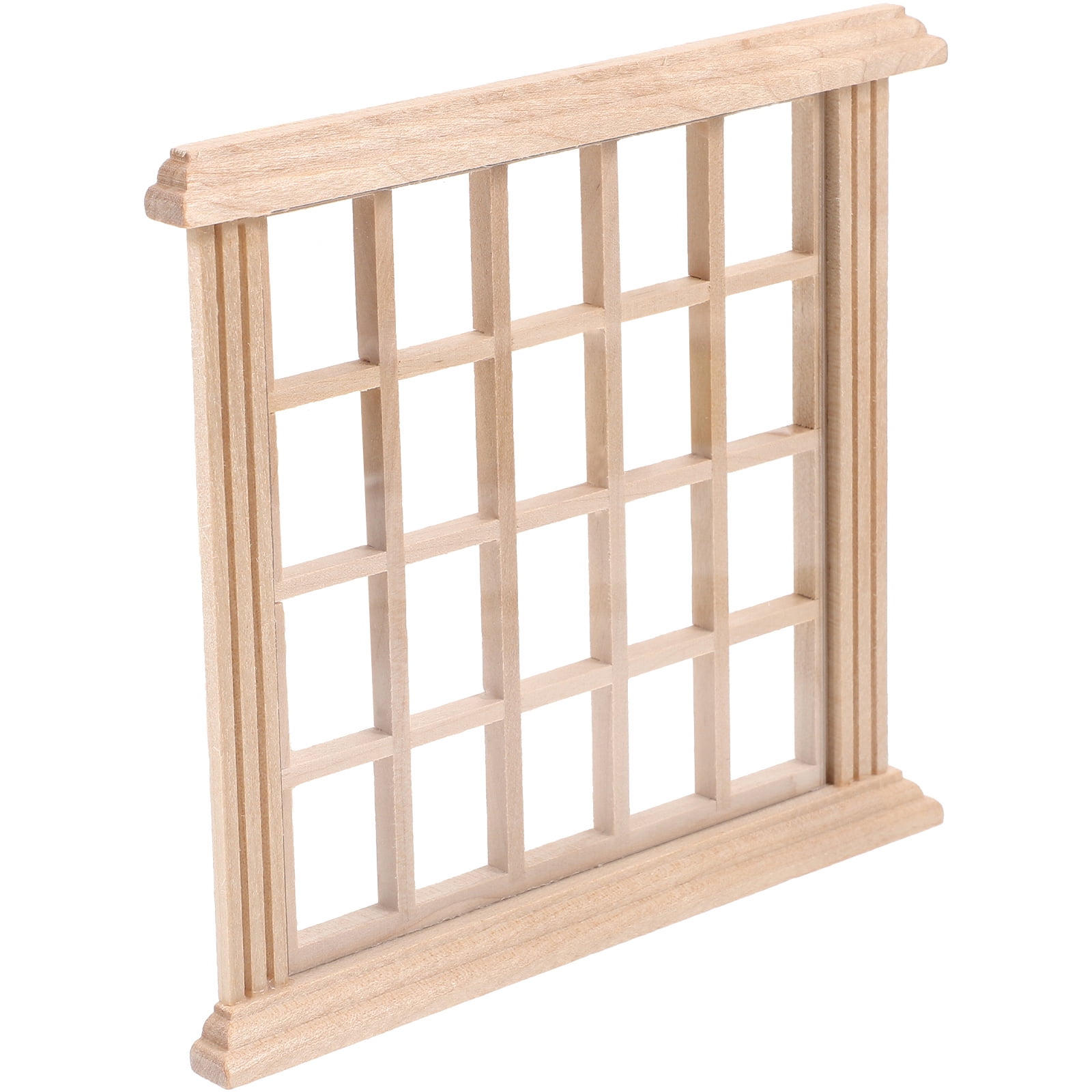 FELTECHELECTR Micro Dollhouse Furniture Doll House Window Decoration ...