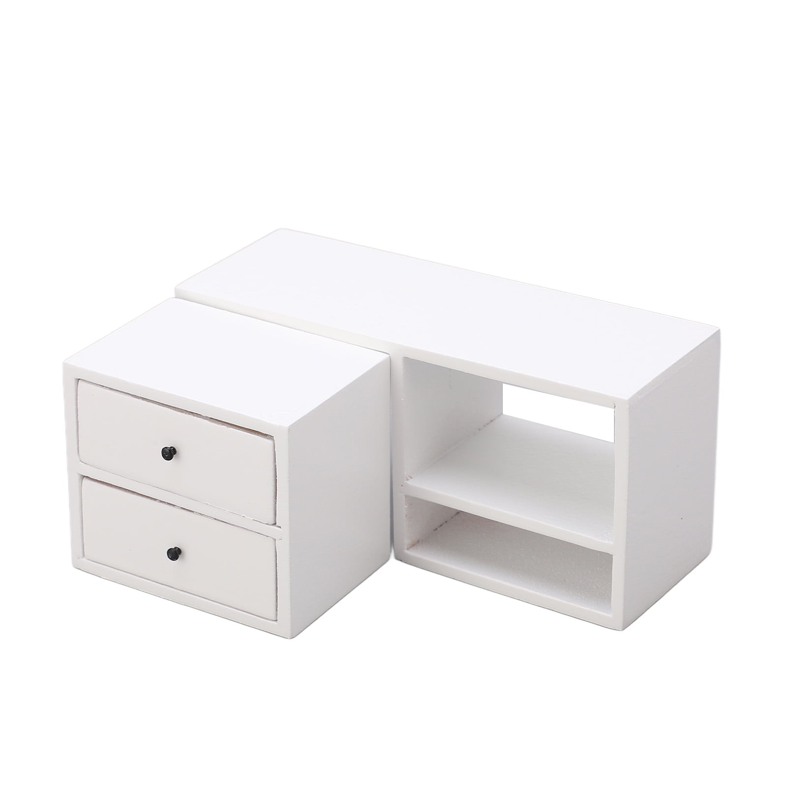 Cabinet Model Miniature Birch Wood Simple Decorative Elegant Mini ...