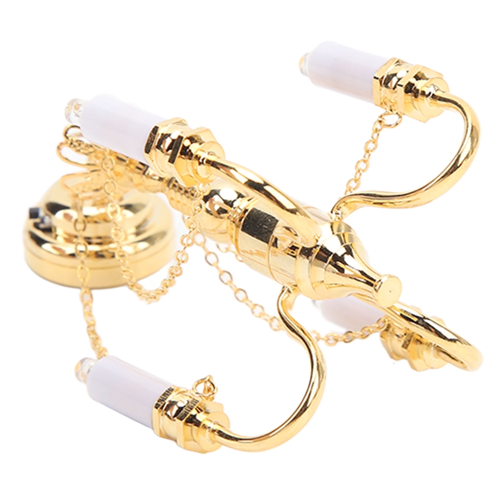 Dollhouse Ceiling Lamp, 1/12 Scaled Battery Operated Lifelike 4 Heads ...