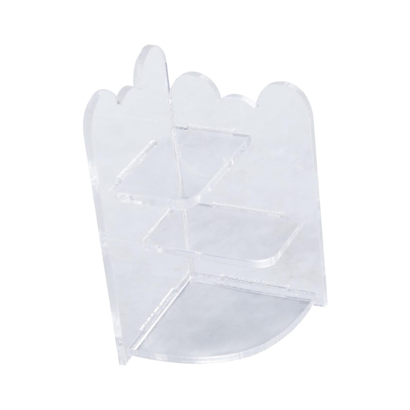 Dollhouse Display Shelf Miniature Photo Props Transparent Mini Stylish ...