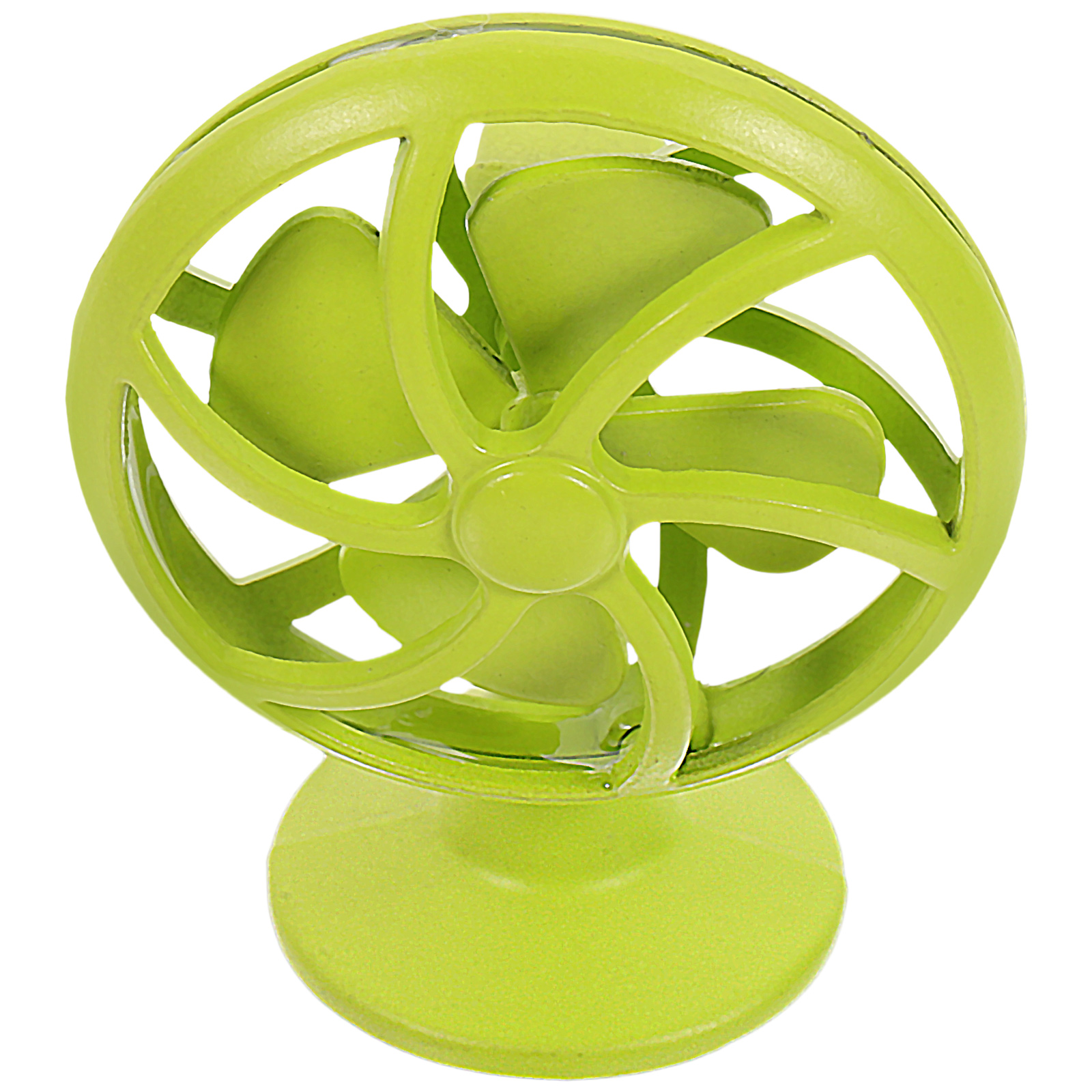 Hytrove Miniature Fan Iron 1Pack 1.7In Round Decorative Model - Walmart.com