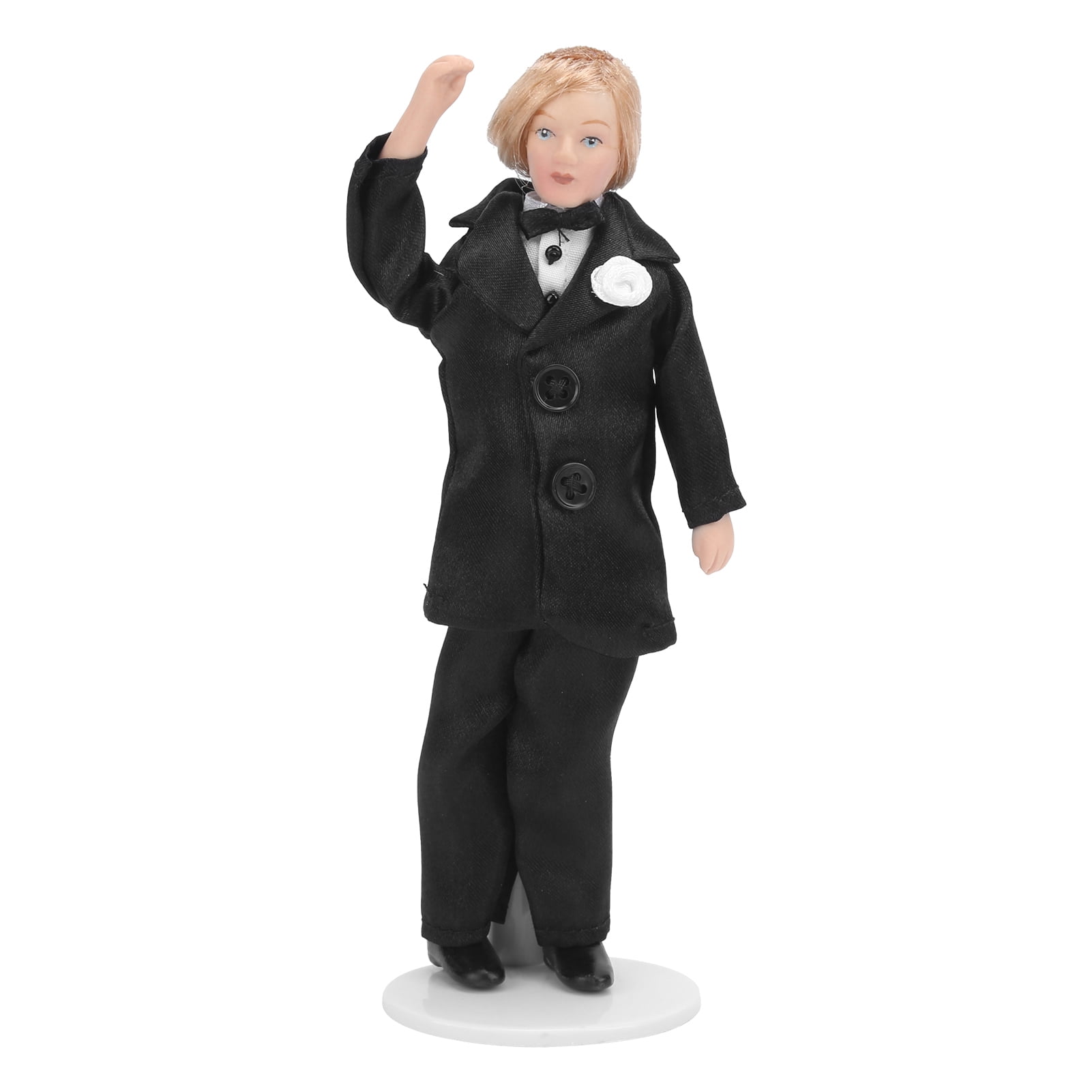 Dollhouse Groom, 1/12 Scale Dollhouse People High Simulation with ...