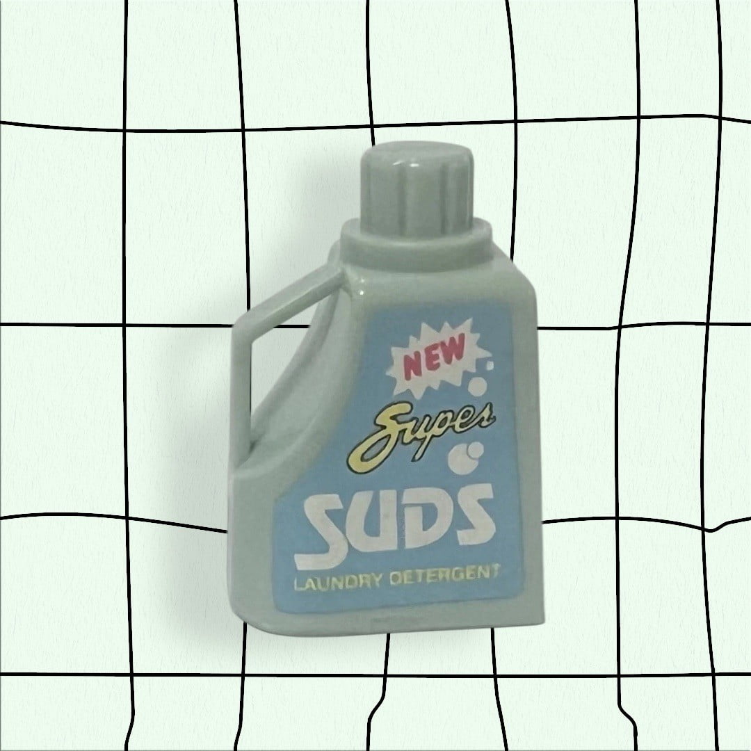 Dollhouse Laundry Detergent Bottle - Super Suds Toy Replacement ...