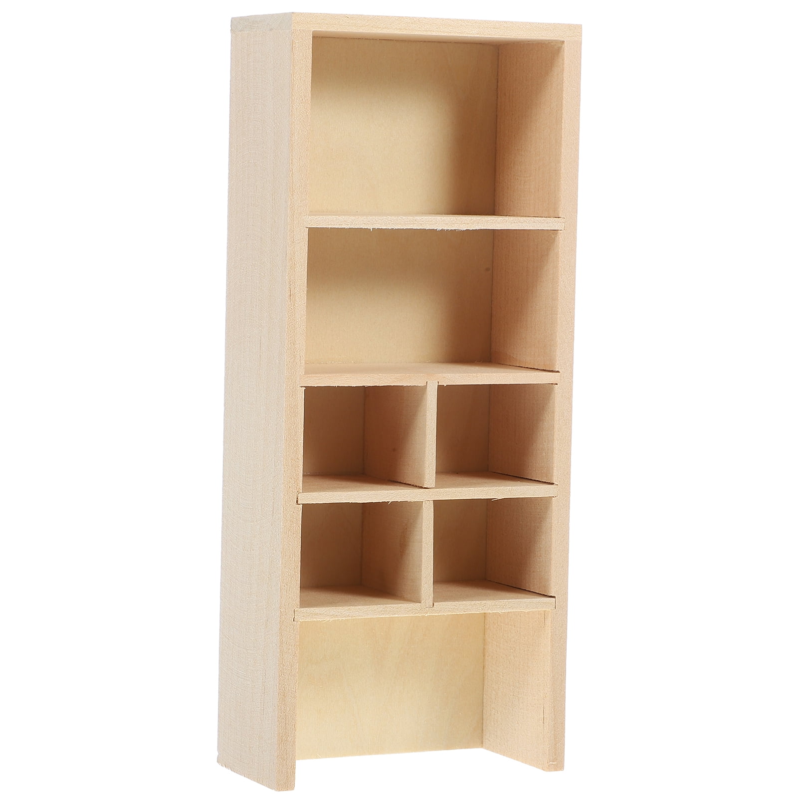 Dollhouse Locker Mini Bookshelf Book Shelves Miniature Bookshelf for ...