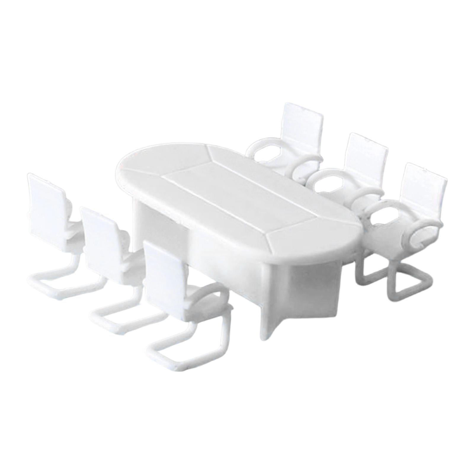 Dollhouse Mini Sofa Model Scene Decoration 1:50 Scale Resin Material ...