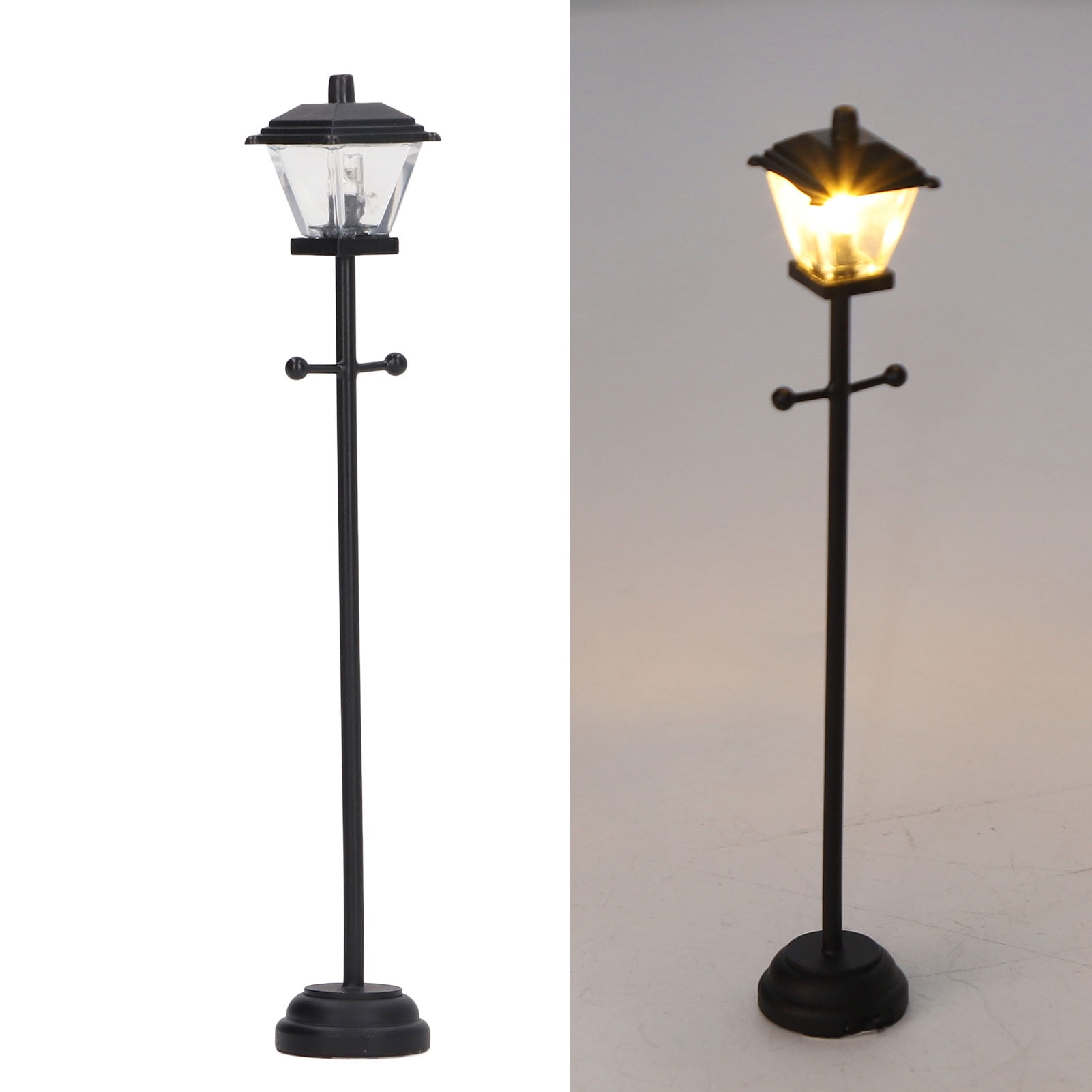Dollhouse Mini Street Lamp, Miniature LED Dollhouse Street Light For ...