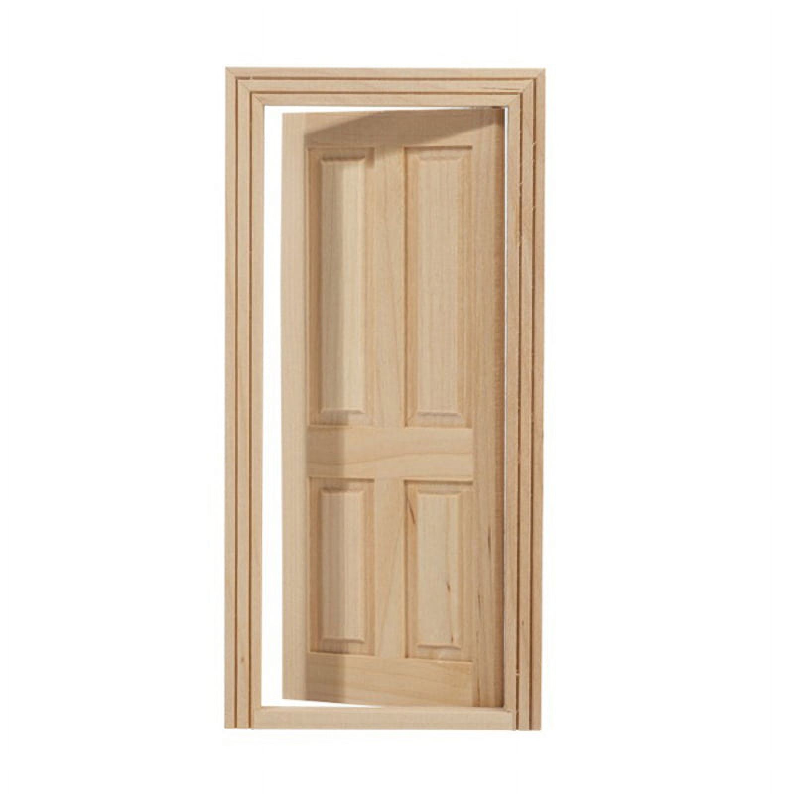 Dollhouse Mini doors and windows can be painted and colored with plain ...