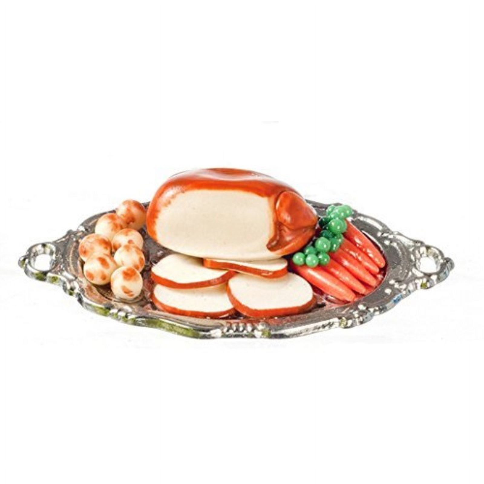 International Miniatures Dollhouse Miniature 1:12 Scale Turkey Platter ...