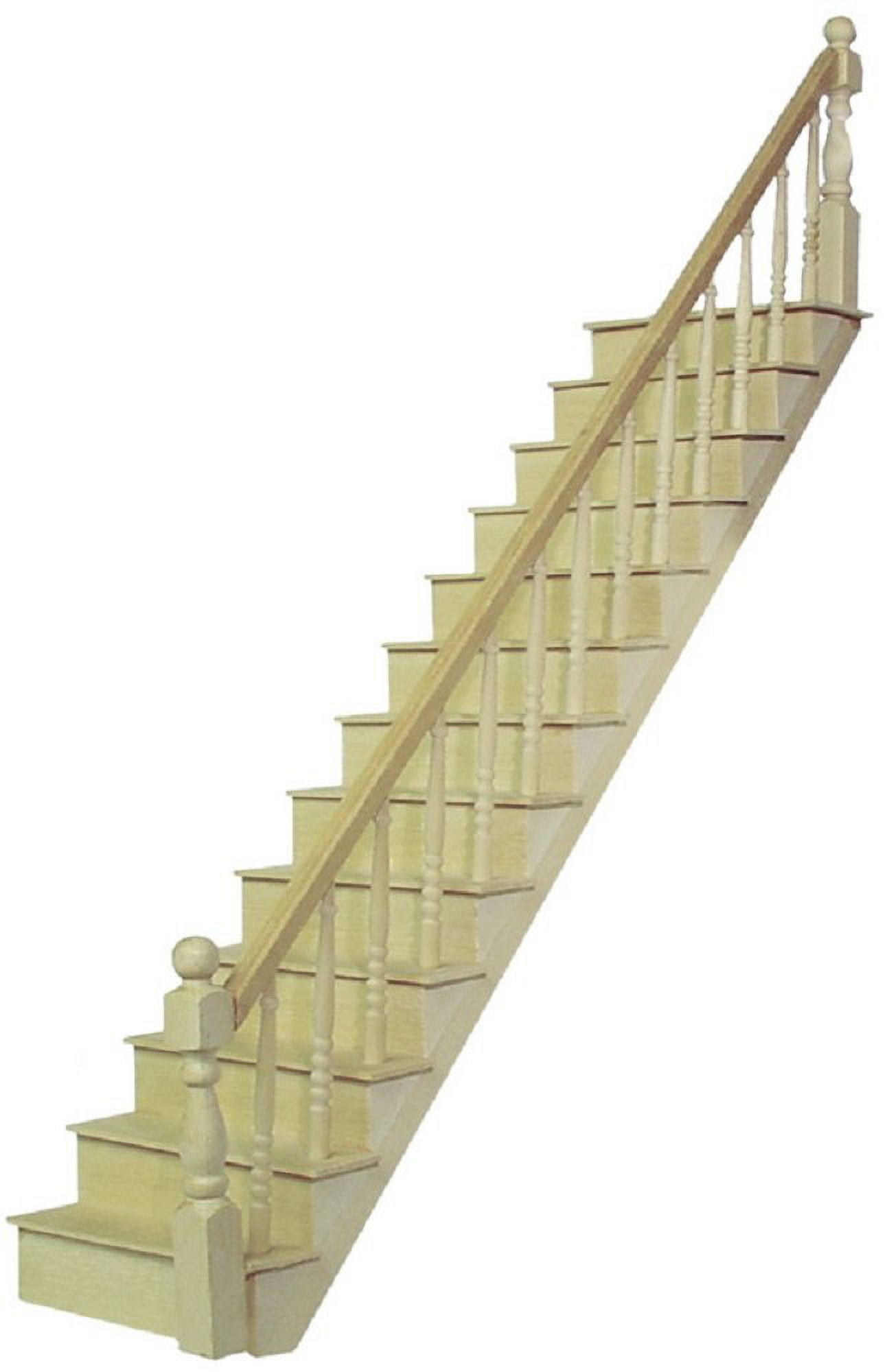 Dollhouse Miniature 1/24 Scale Staircase Kit by Houseworks - Walmart.com
