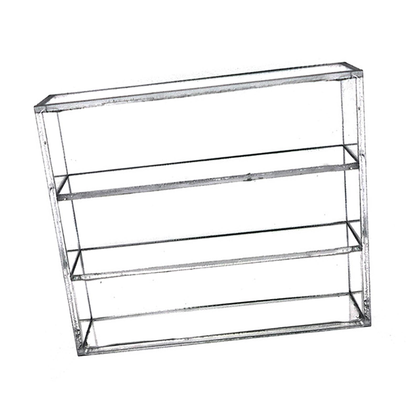 Dollhouse Miniature 3 Layers Bookshelf 1:12 Scale Rack for Diorama ...