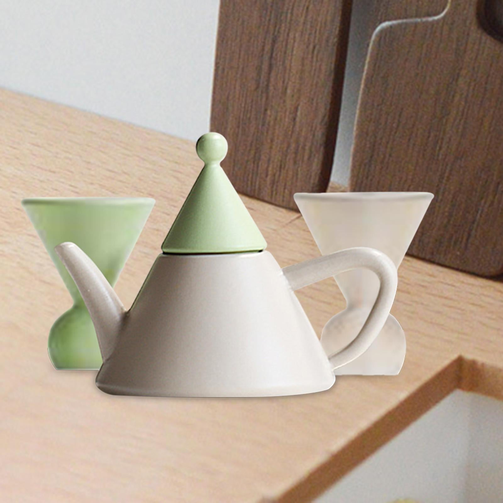Dollhouse Miniature Tea Kettle Set 1:12 Scale Model Vivid Mini ...