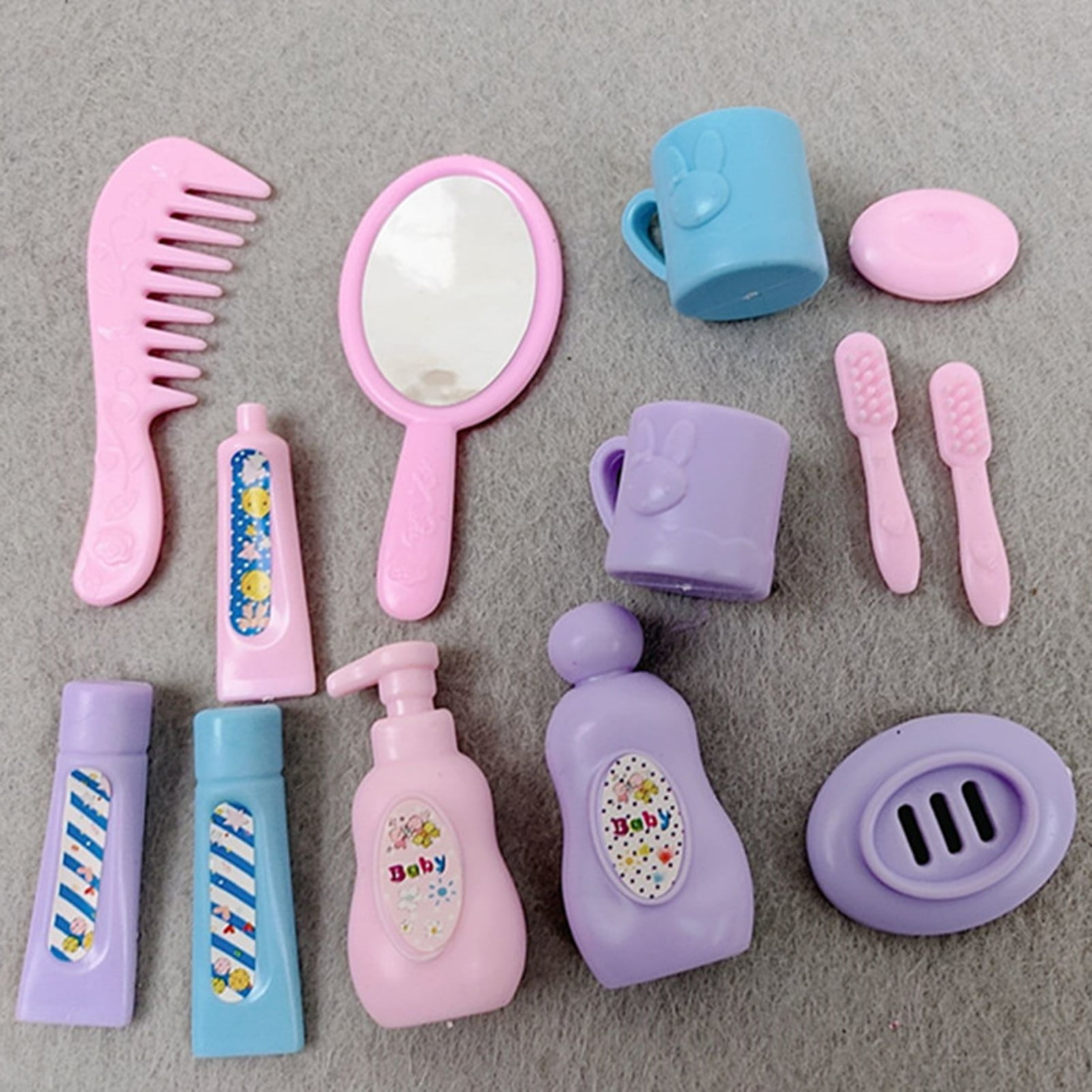 Dollhouse Miniature Toothpaste Mini Realistic Cute Dollhouse Pretend ...