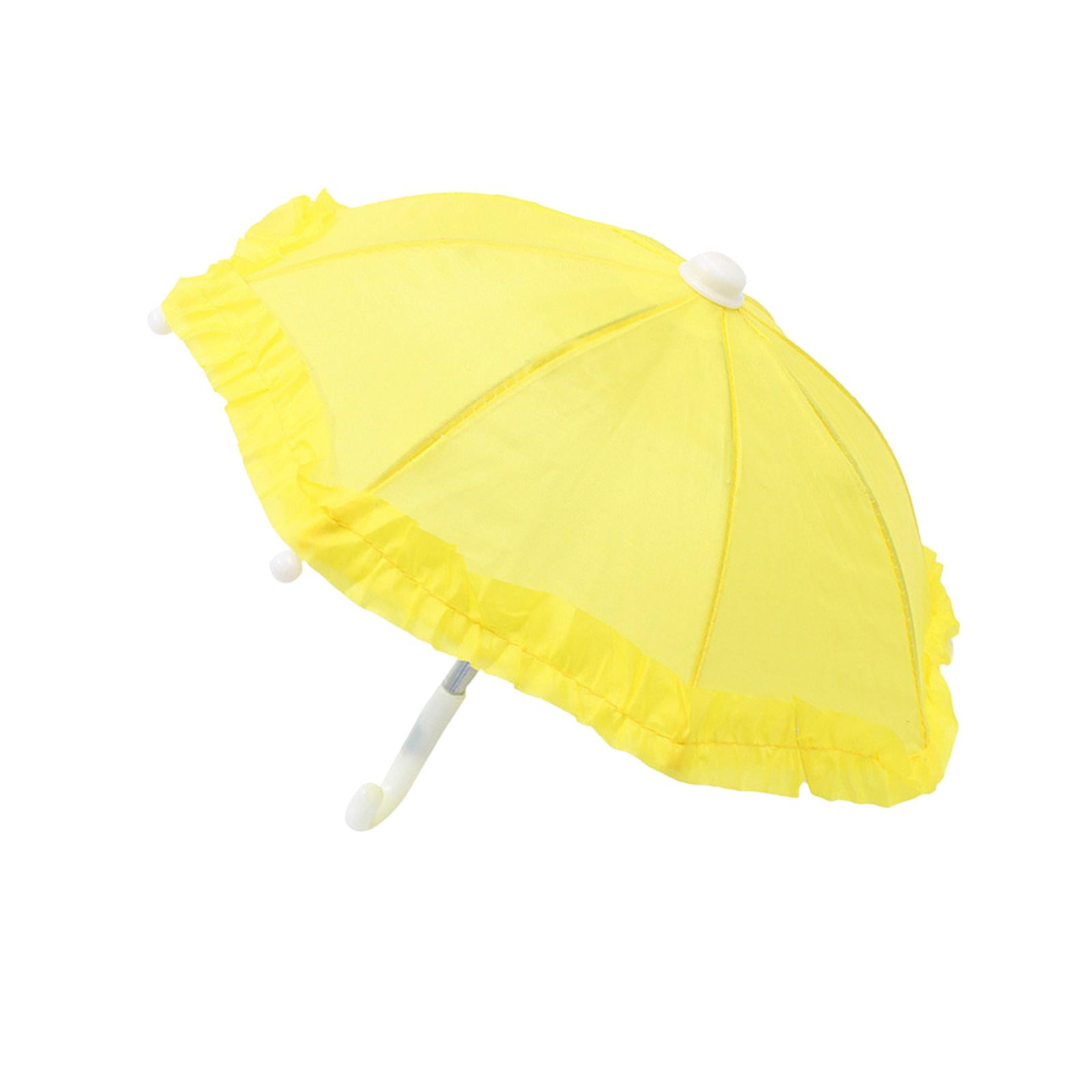 Dollhouse Miniature Umbrella, Mini Rainy Umbrella, Kids Children Toy ...
