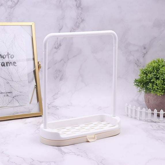 Dollhouse Miniture Doll Clothes Rack Garment Organizer Hanger for Doll ...