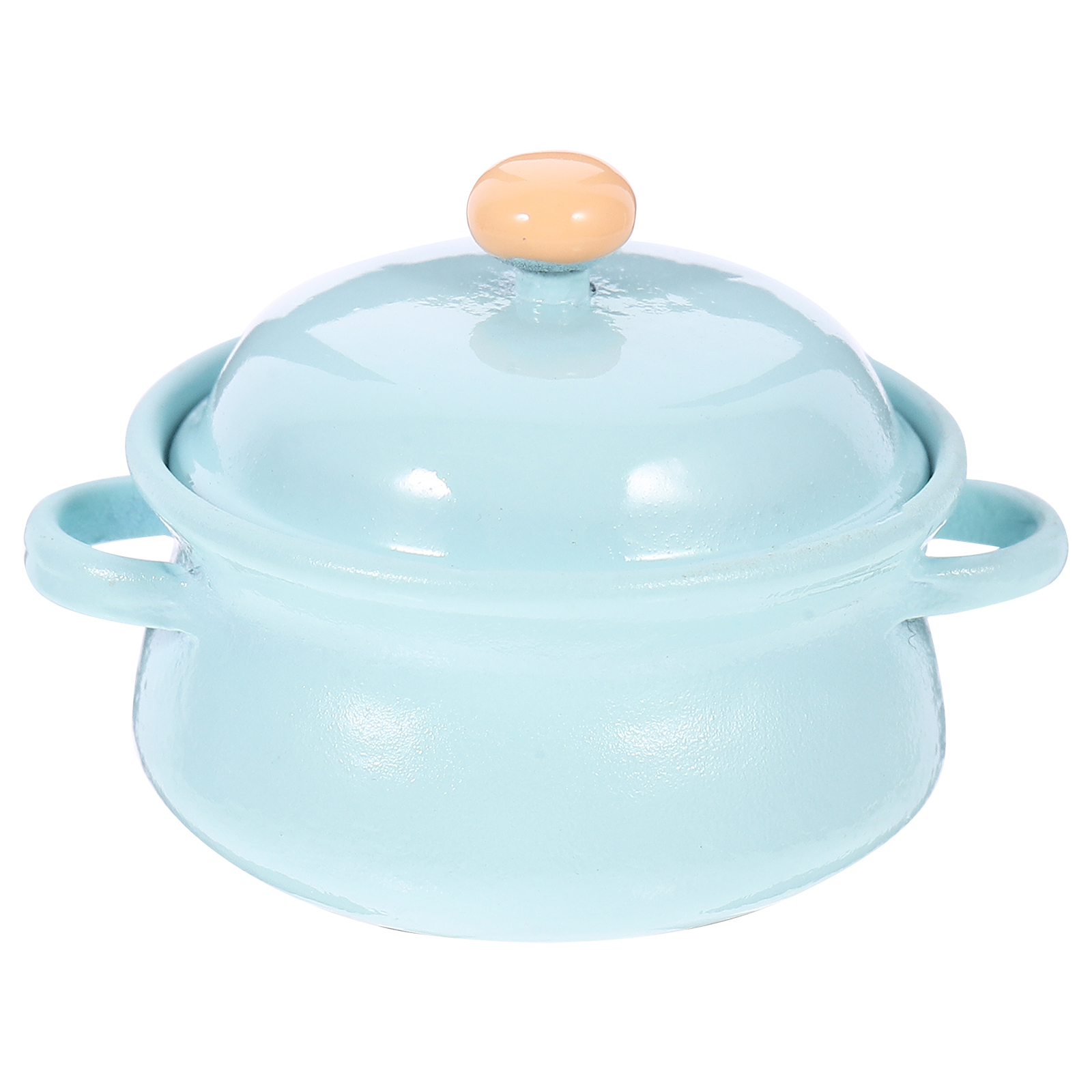 Dollhouse Soup Pot Models Kitchen Miniature Pots Decore Doll House Mini ...