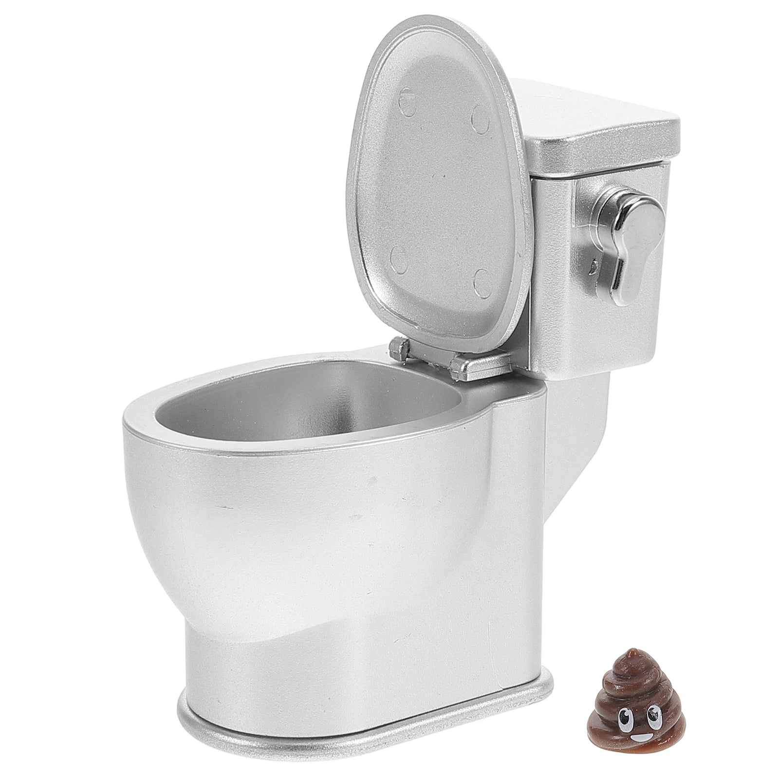 Dollhouse Toilet Model Toys Tiny House Mini Furniture Funny Toilet Gift ...