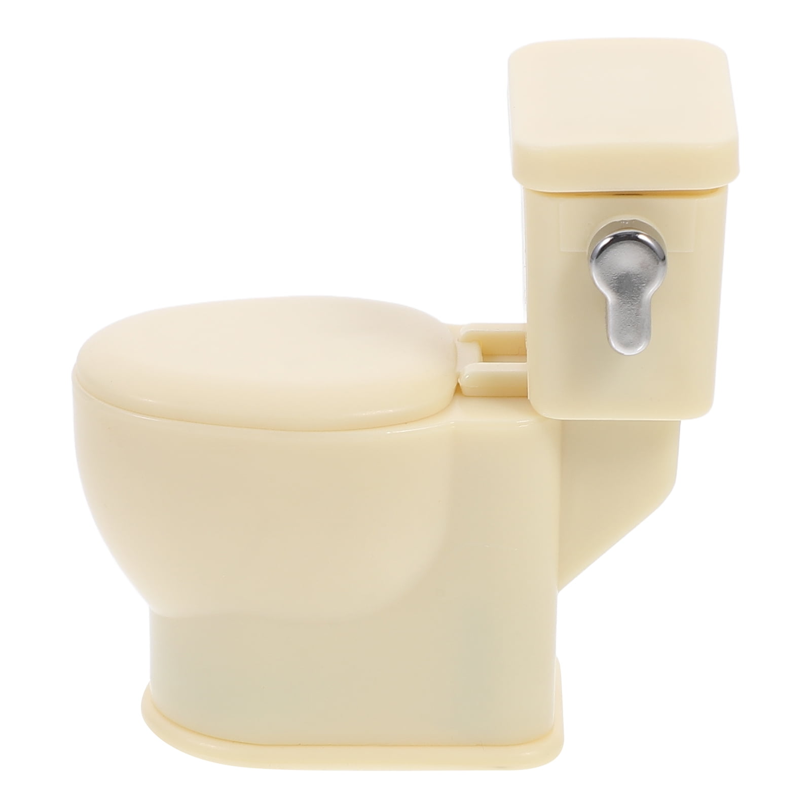 Dollhouse Toilet Model Toys Tiny Toilet Dollhouse Toilet Miniature ...