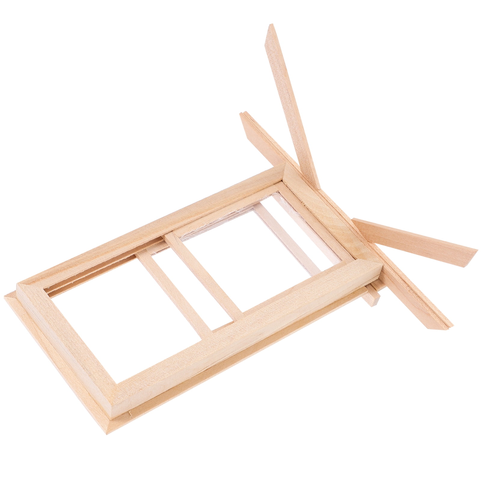 Dollhouse Window Ornament Toys Window Model Doll House Furniture ...