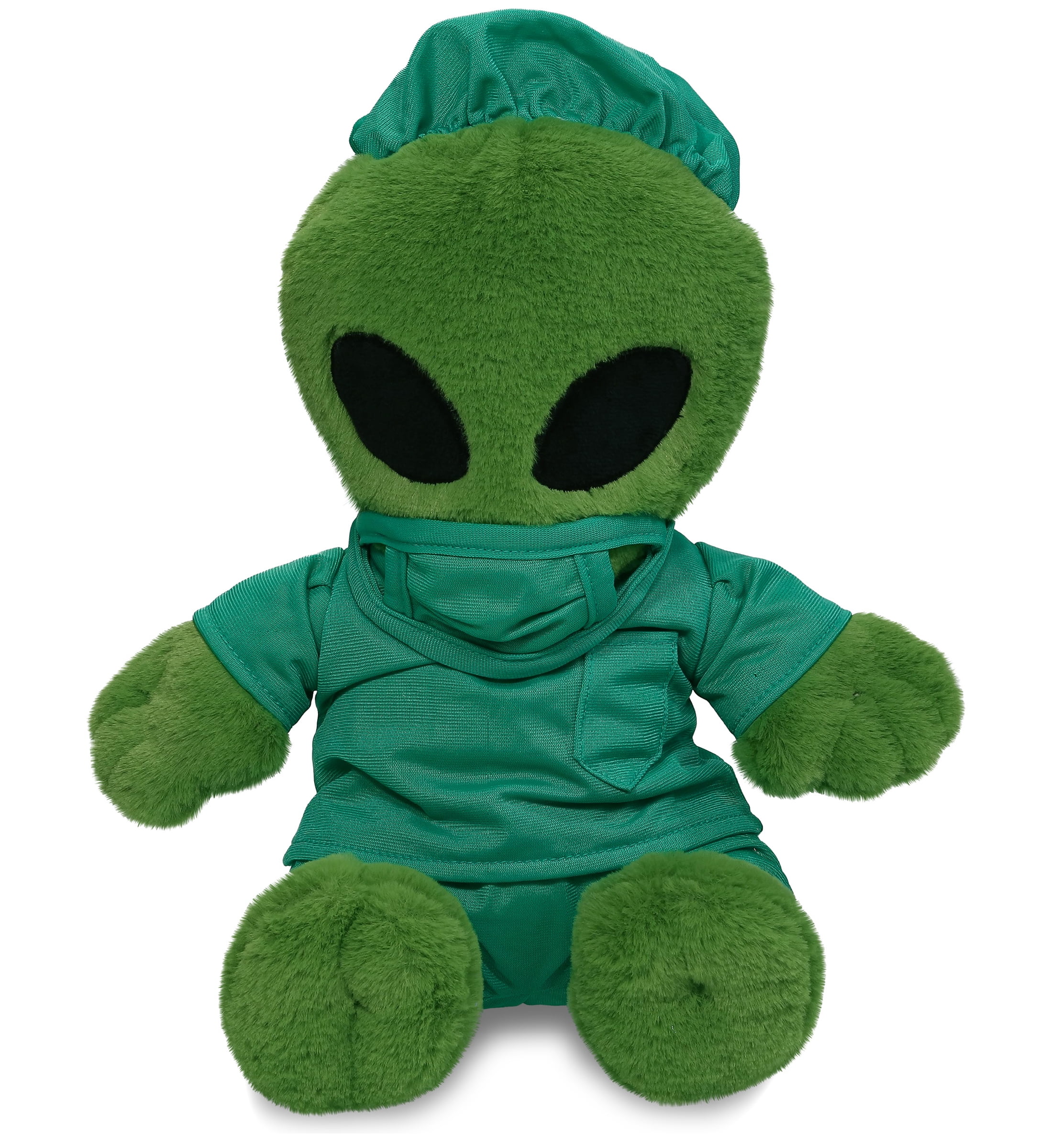 DolliBu Alien Doctor Plush Toy - Super Soft Alien Doctor Space Creature ...