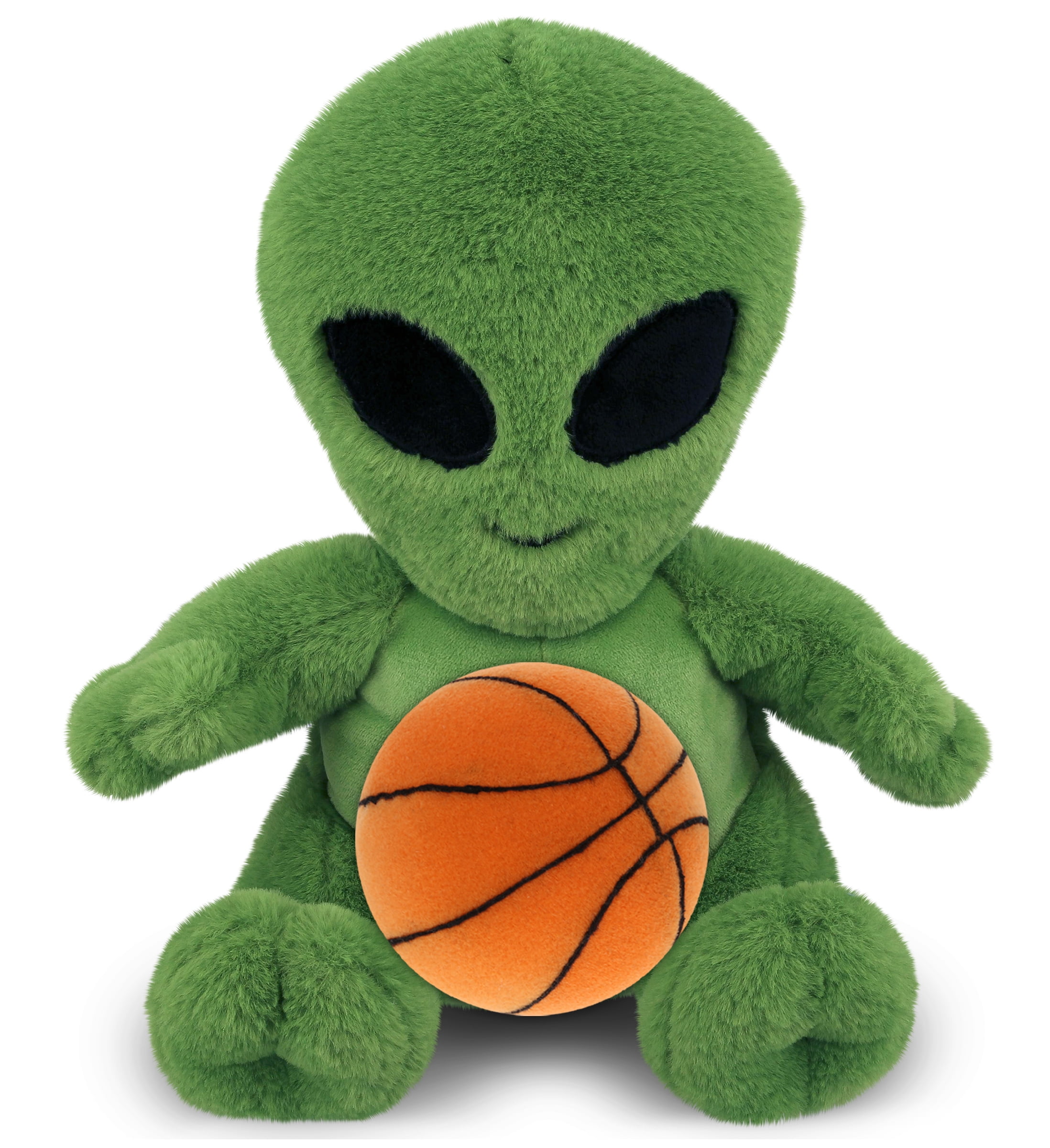 DolliBu Alien Stuffed Toy with Basketball Plush – Soft Huggable Alien ...
