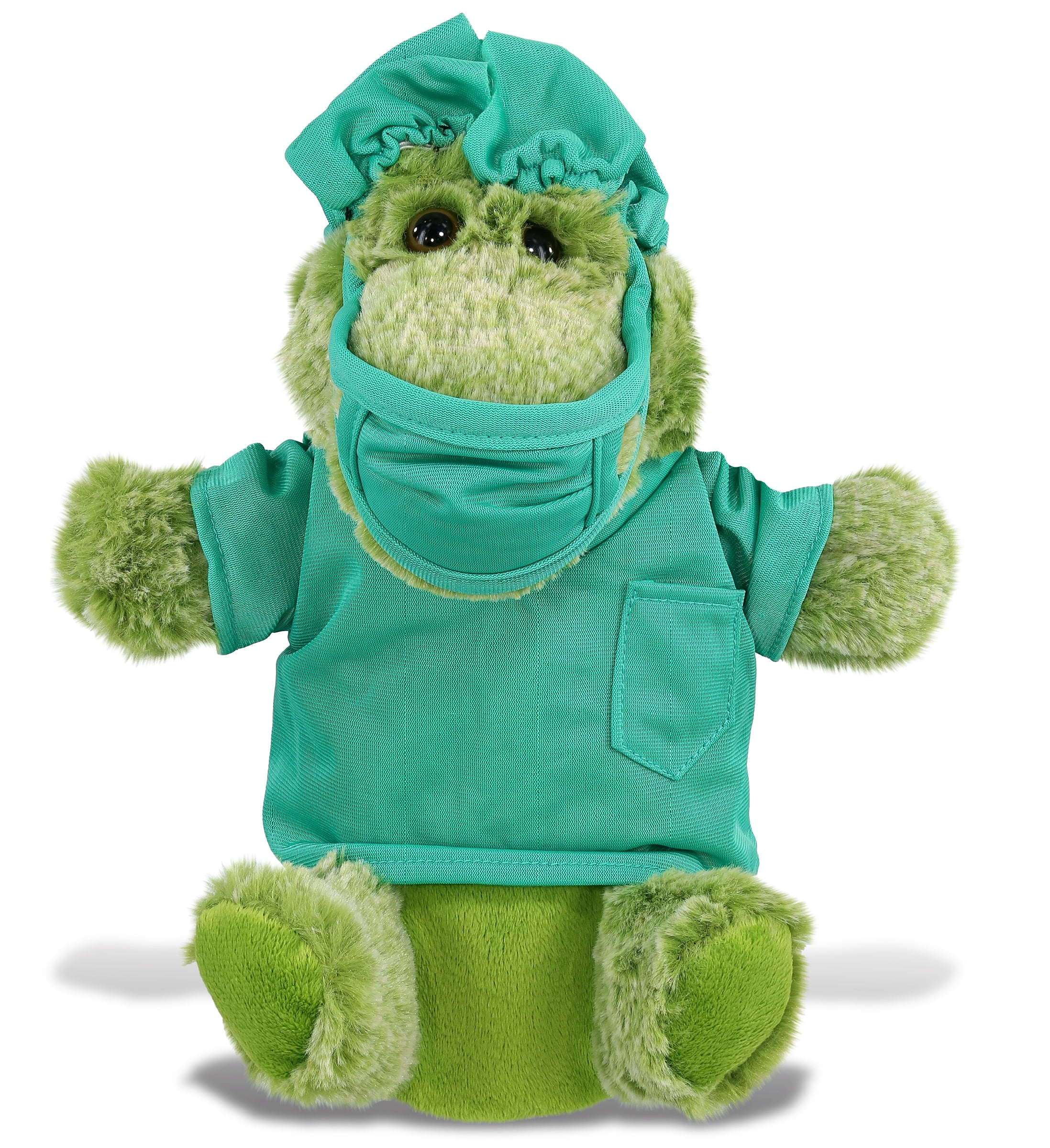 DolliBu Alligator Doctor Plush Hand Puppet Toy - Super Soft Alligator ...