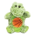 DolliBu Alligator Hand Puppet Stuffed Animal with Basketball Plush ...