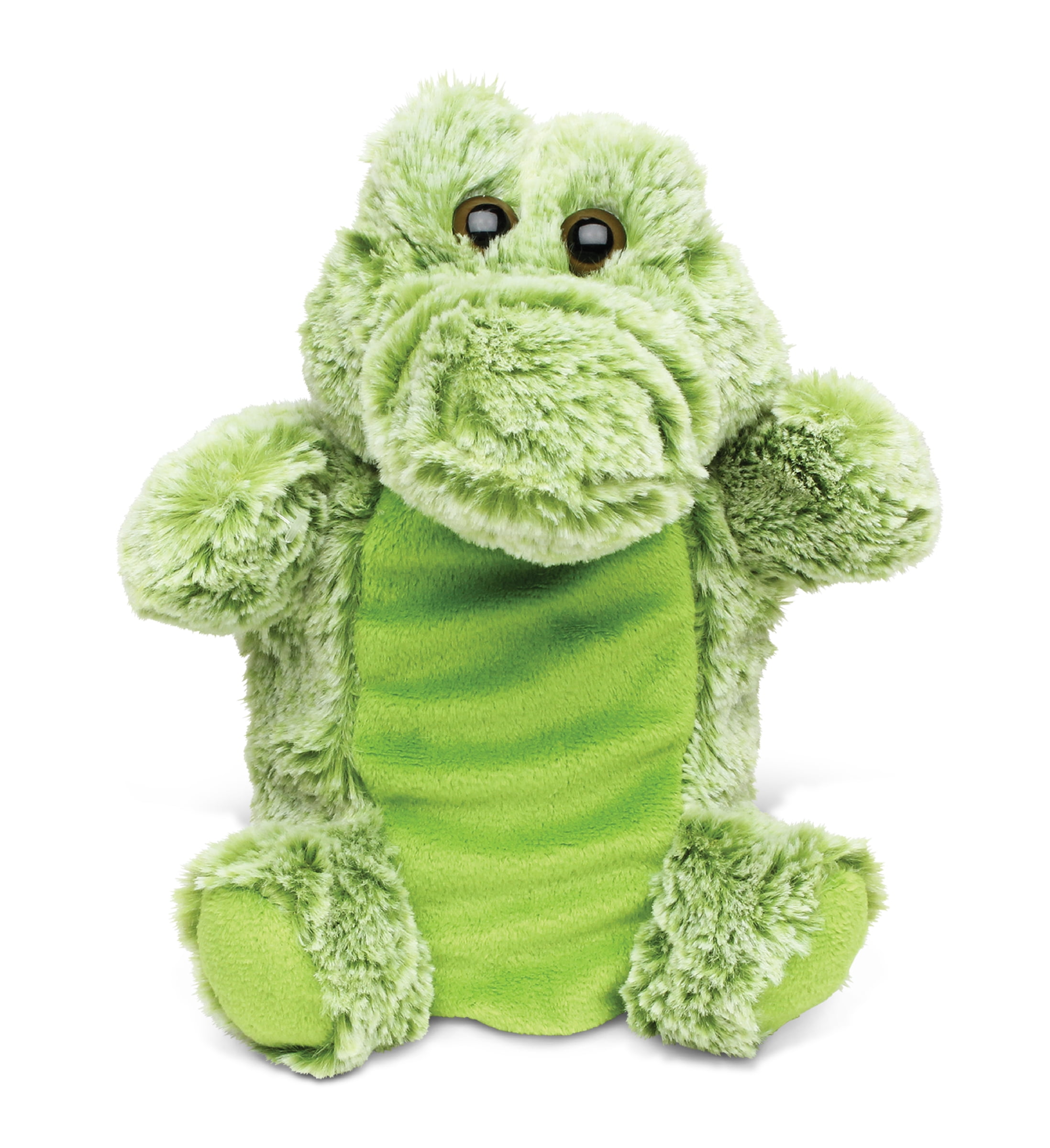 DolliBu Alligator Plush Hand Puppet For Kids - Soft Stuffed Animal Hand ...