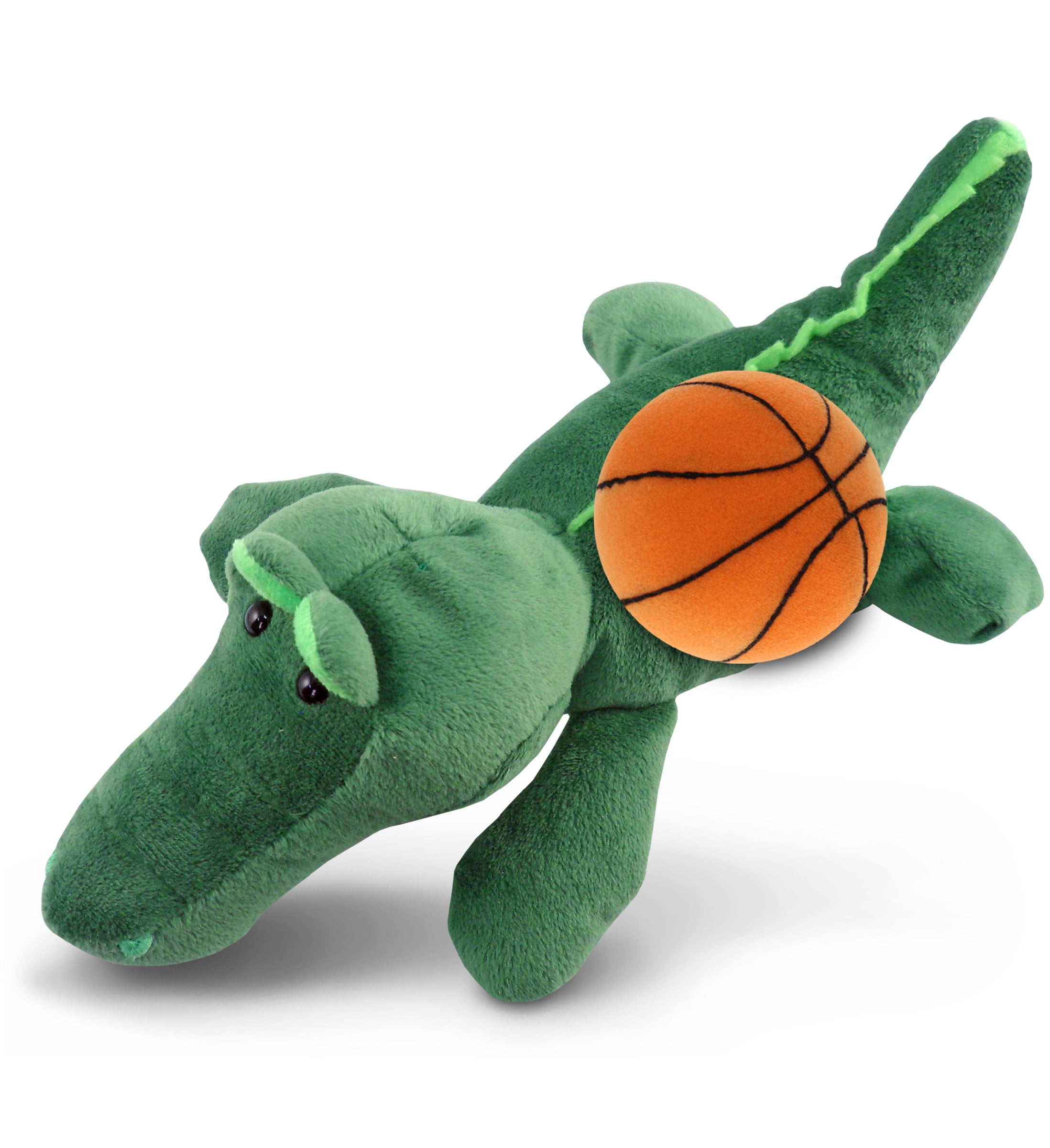 DolliBu Alligator Stuffed Animal with Basketball Plush - Soft Huggable ...