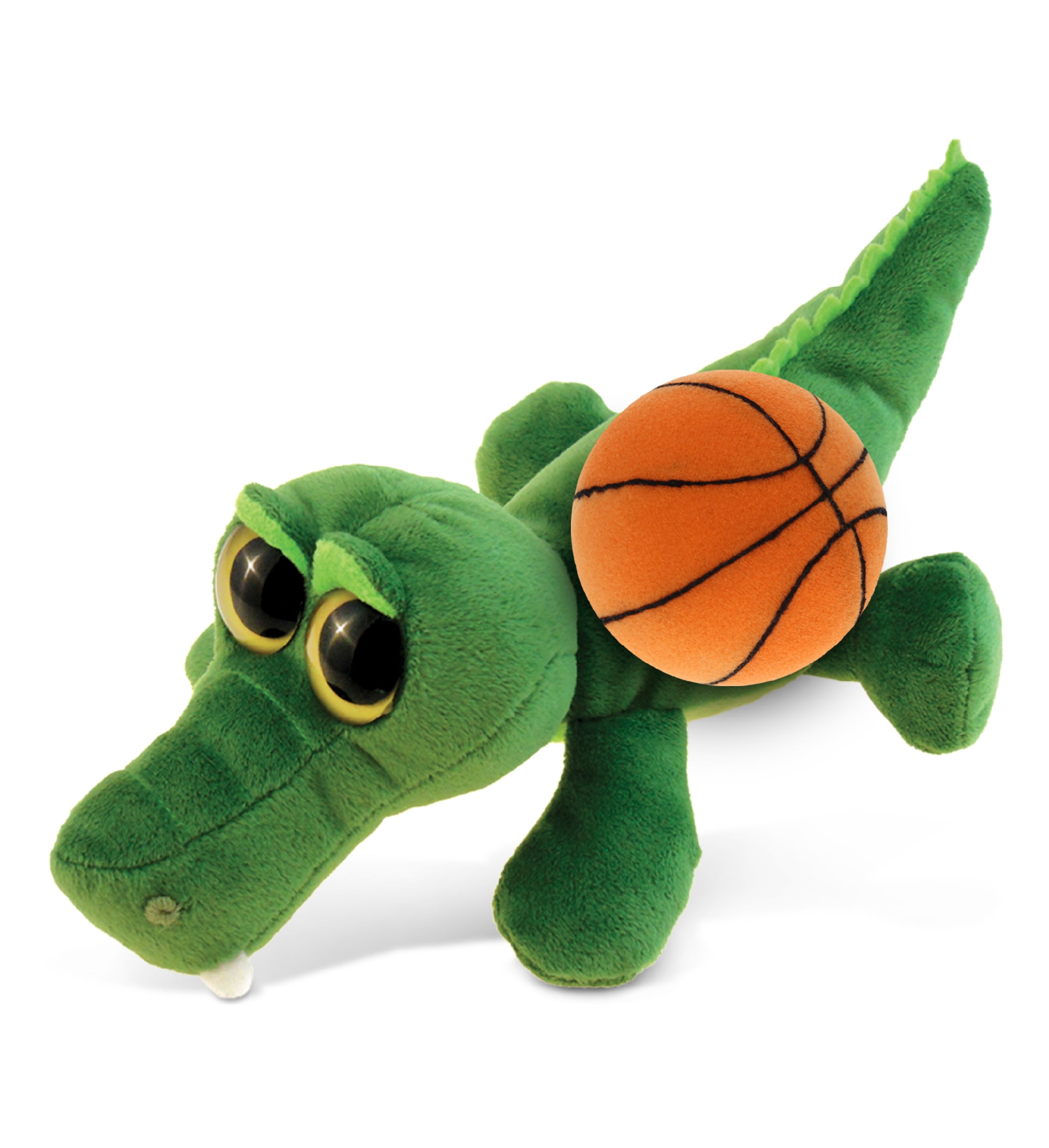 DolliBu Alligator Stuffed Animal with Basketball Plush - Soft Huggable ...