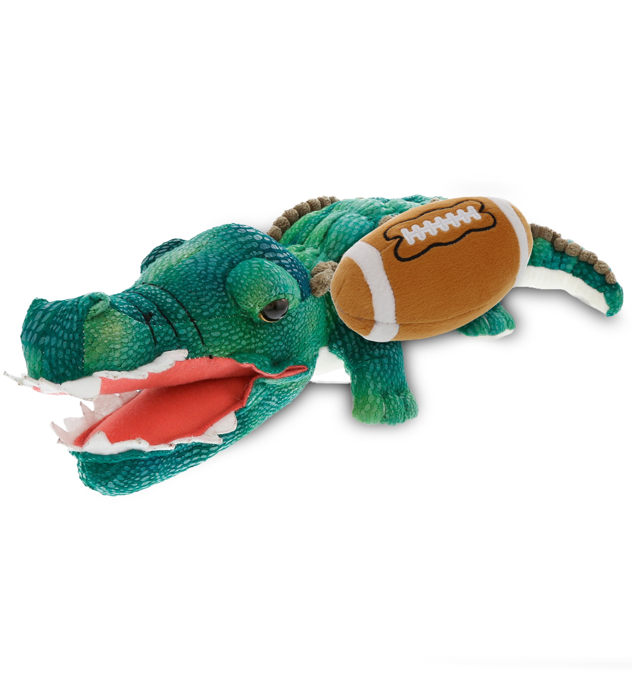 DolliBu Alligator Stuffed Animal with Football Plush - Soft Huggable ...