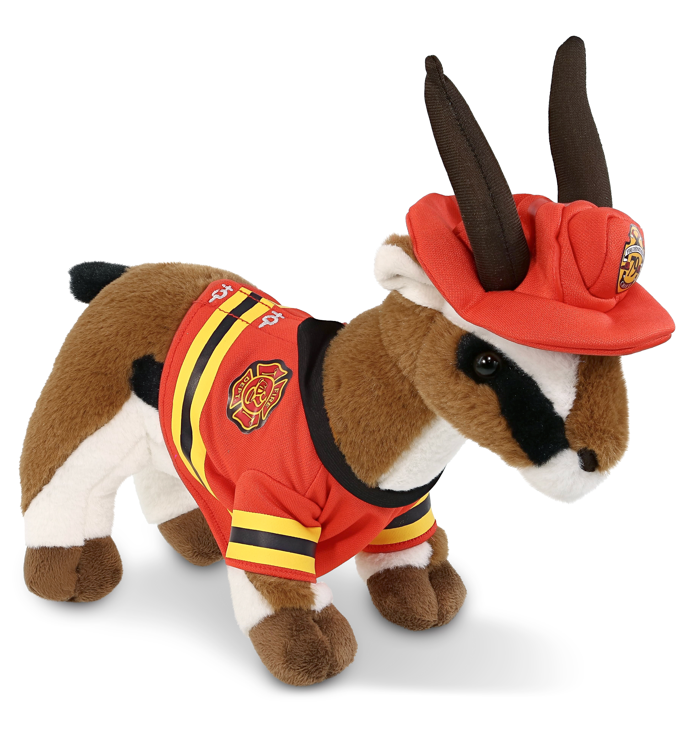 DolliBu Antelope Firefighter Stuffed Animal - Super Soft Antelope ...
