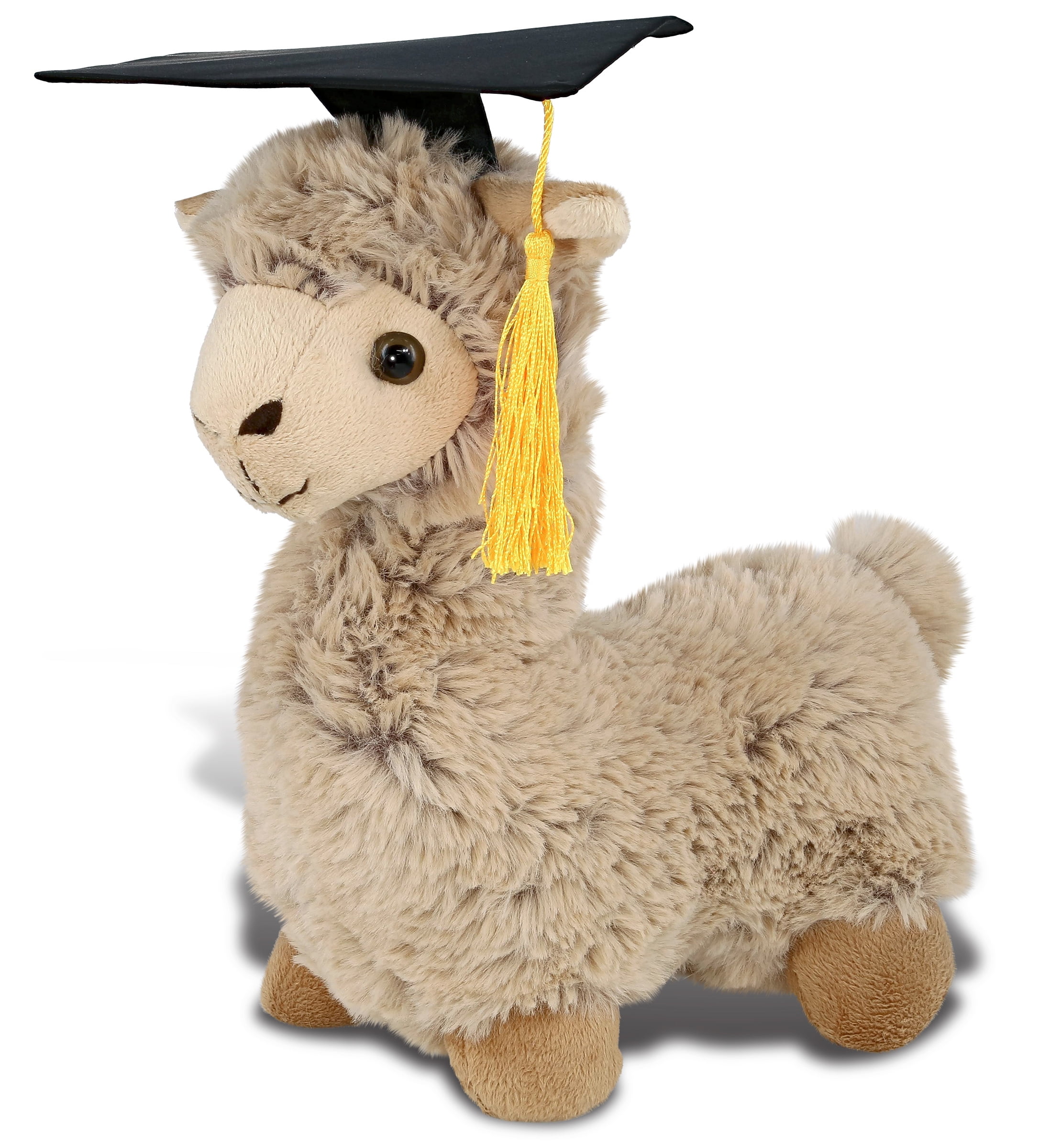 DolliBu Beige Llama Graduation Plush Toy - Super Soft Plush Graduation ...