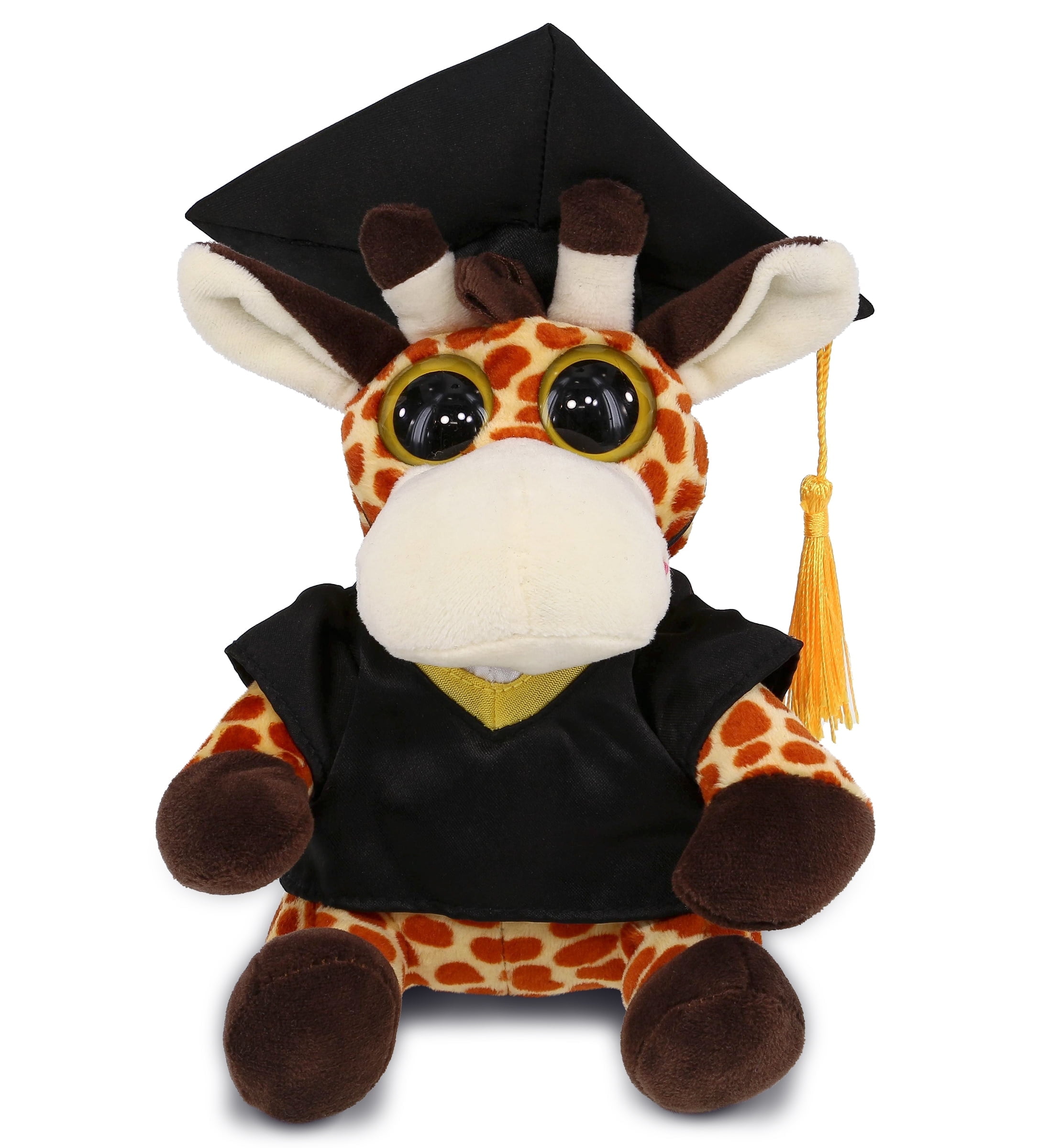 DolliBu Big Eye Giraffe Graduation Plush Toy - Super Soft Graduation ...