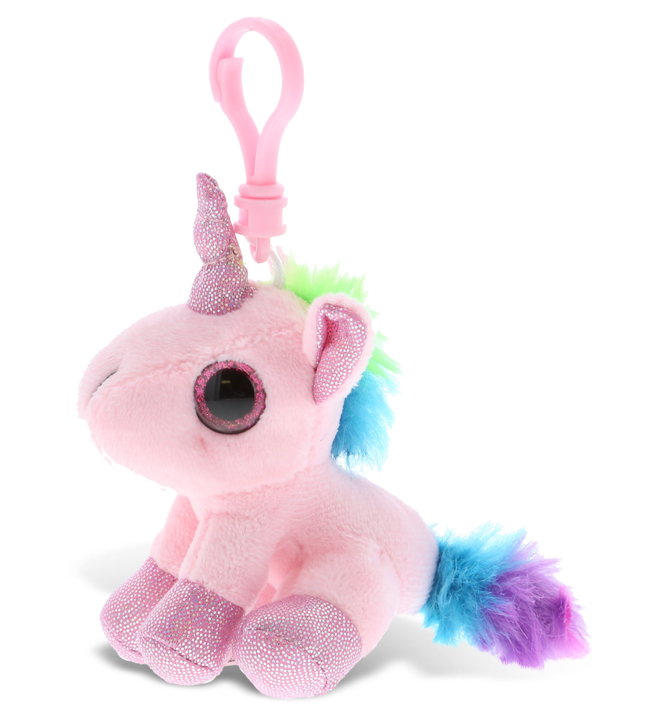 Customer reviews for DolliBu Big Eye Pink Unicorn Plush Keychain ...
