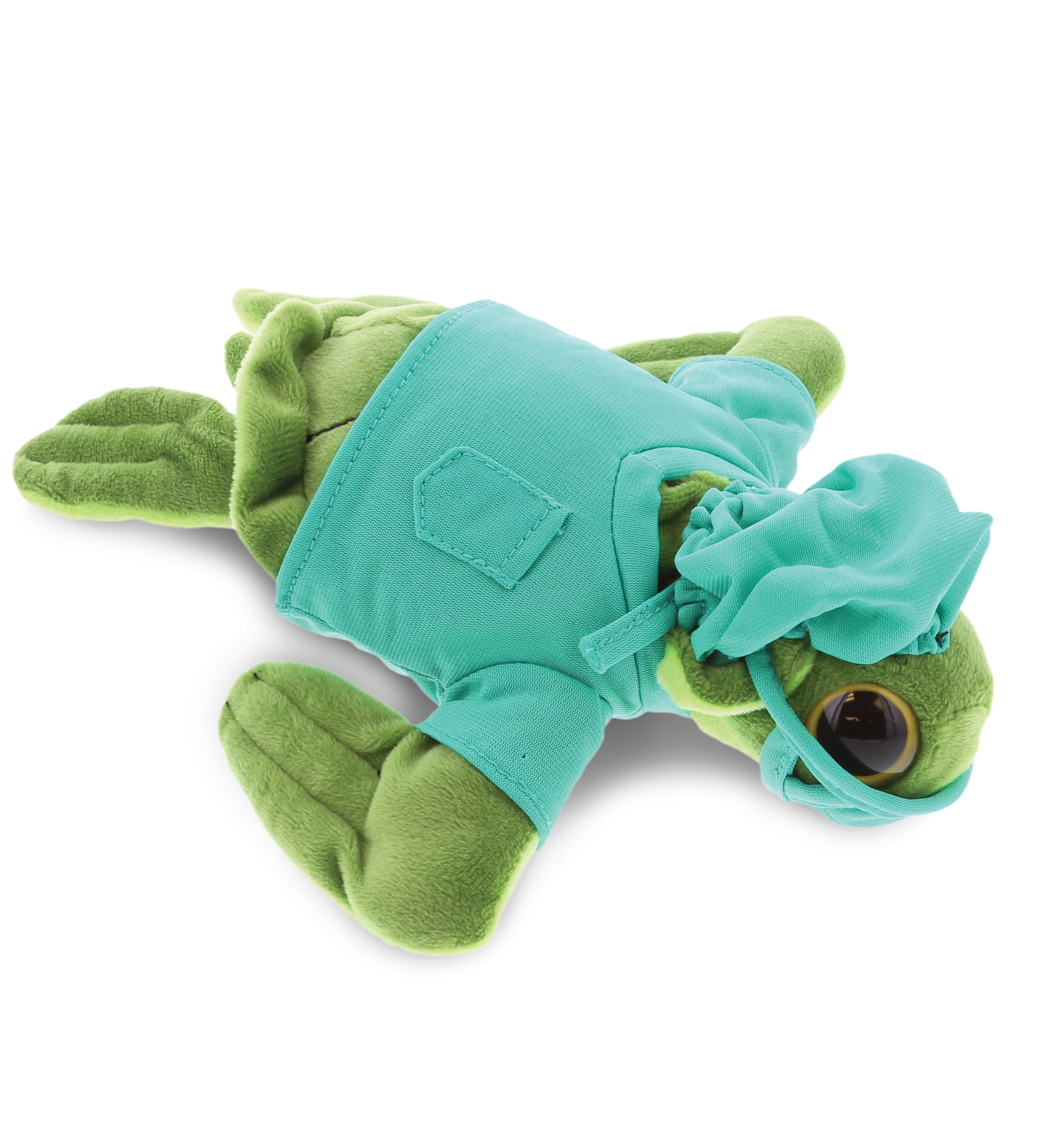DolliBu Big Eye Sea Turtle Doctor Plush Toy - Super Soft Sea Turtle ...