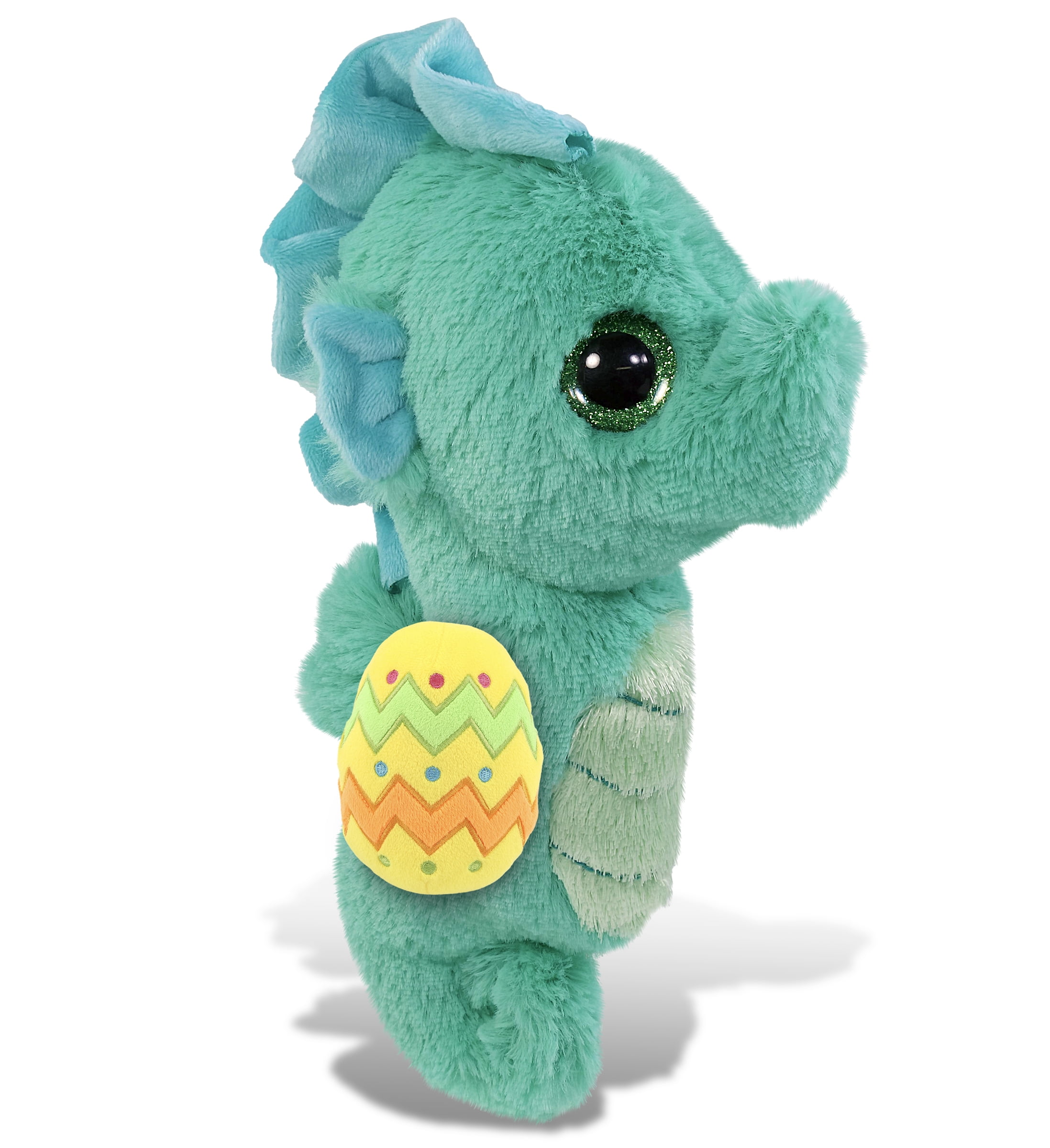 DolliBu Big Eye Seahorse with Yellow Easter Egg Plush - Perfect ...