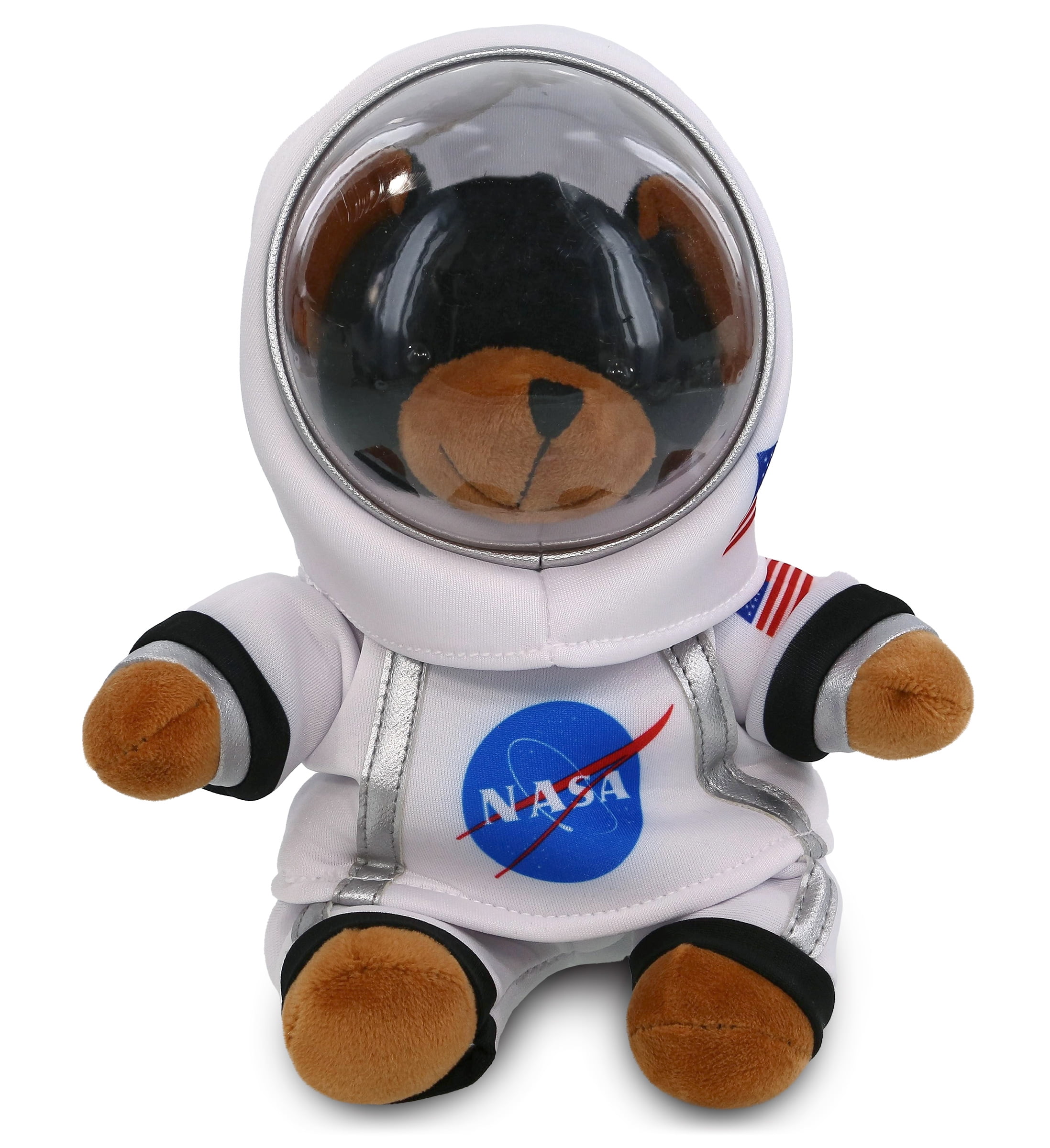 DolliBu Black Bear Astronaut Plush Toy - Super Soft Wild Life Astronaut Stuffed Animal Plush ...