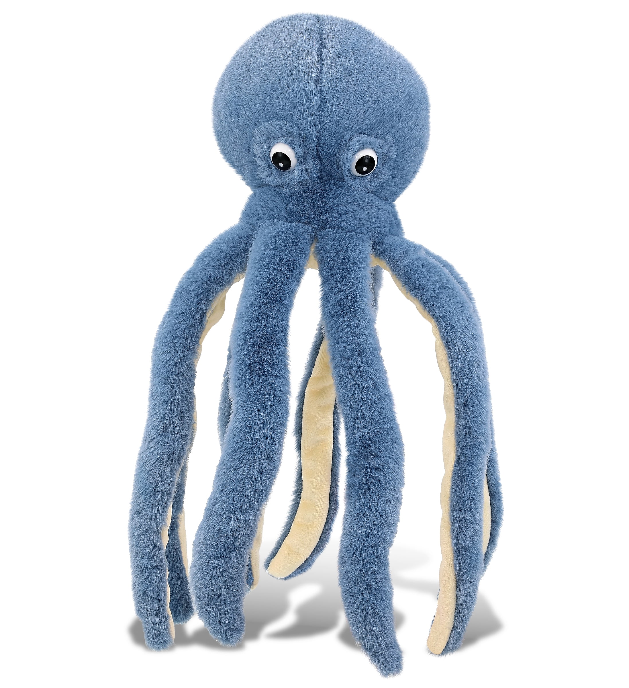 DolliBu Blue Octopus Super Soft Stuffed Animal, Cute Realistic Ocean ...