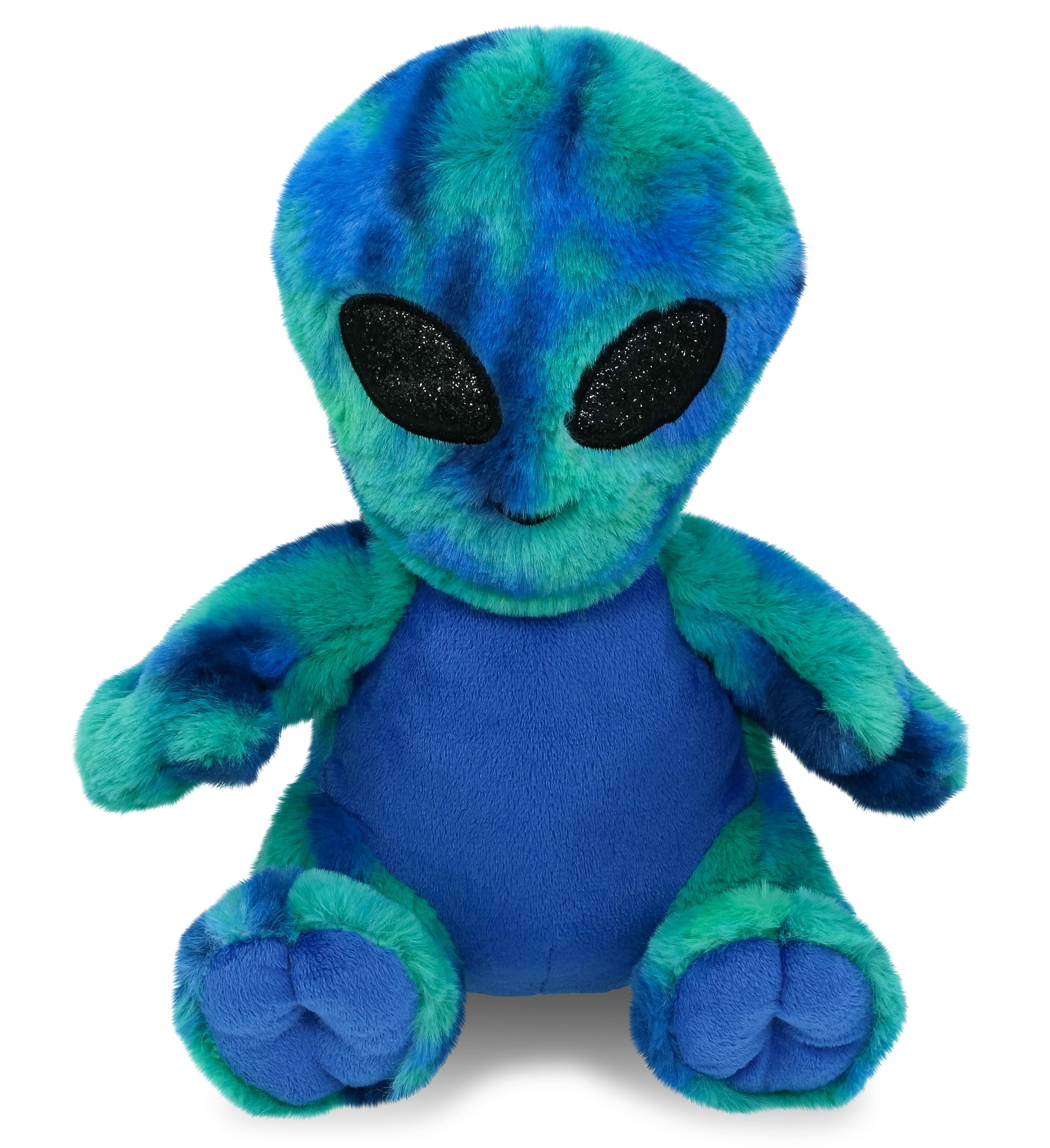 DolliBu Blue Tie-Dye Alien Plush - Super Soft Stuffed Animal, Cute ...