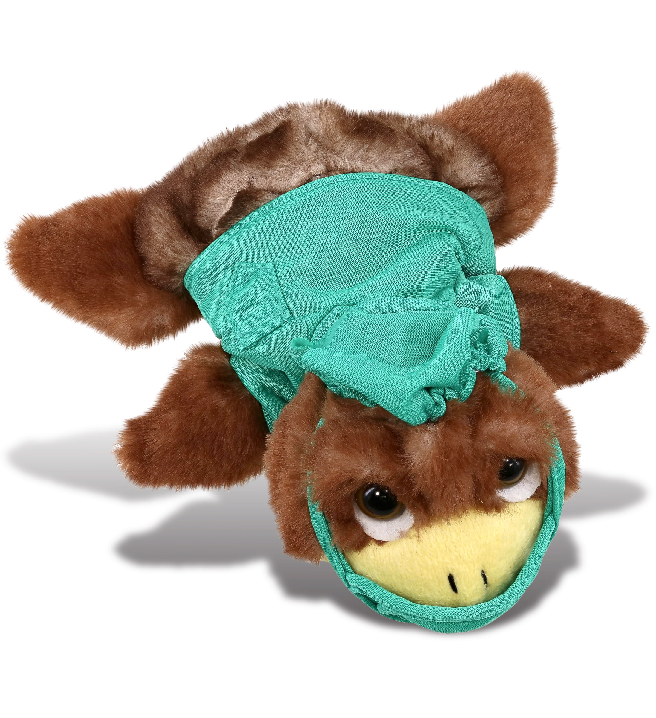 DolliBu Brown Sea Turtle Small Doctor Plush Toy - Super Soft Turtle ...