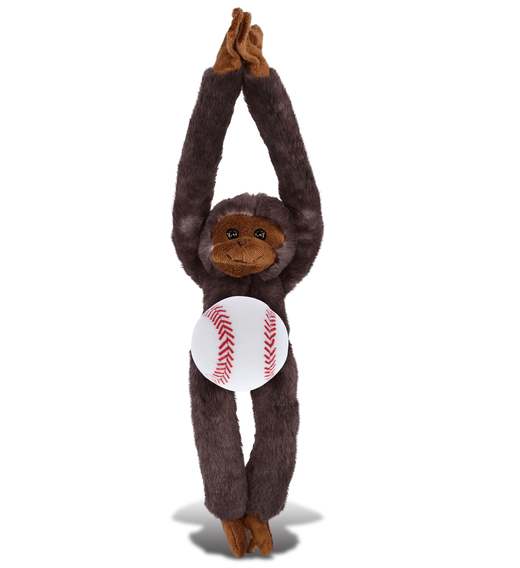 DolliBu Capuchin Monkey Stuffed Animal with Baseball Plush - Soft ...