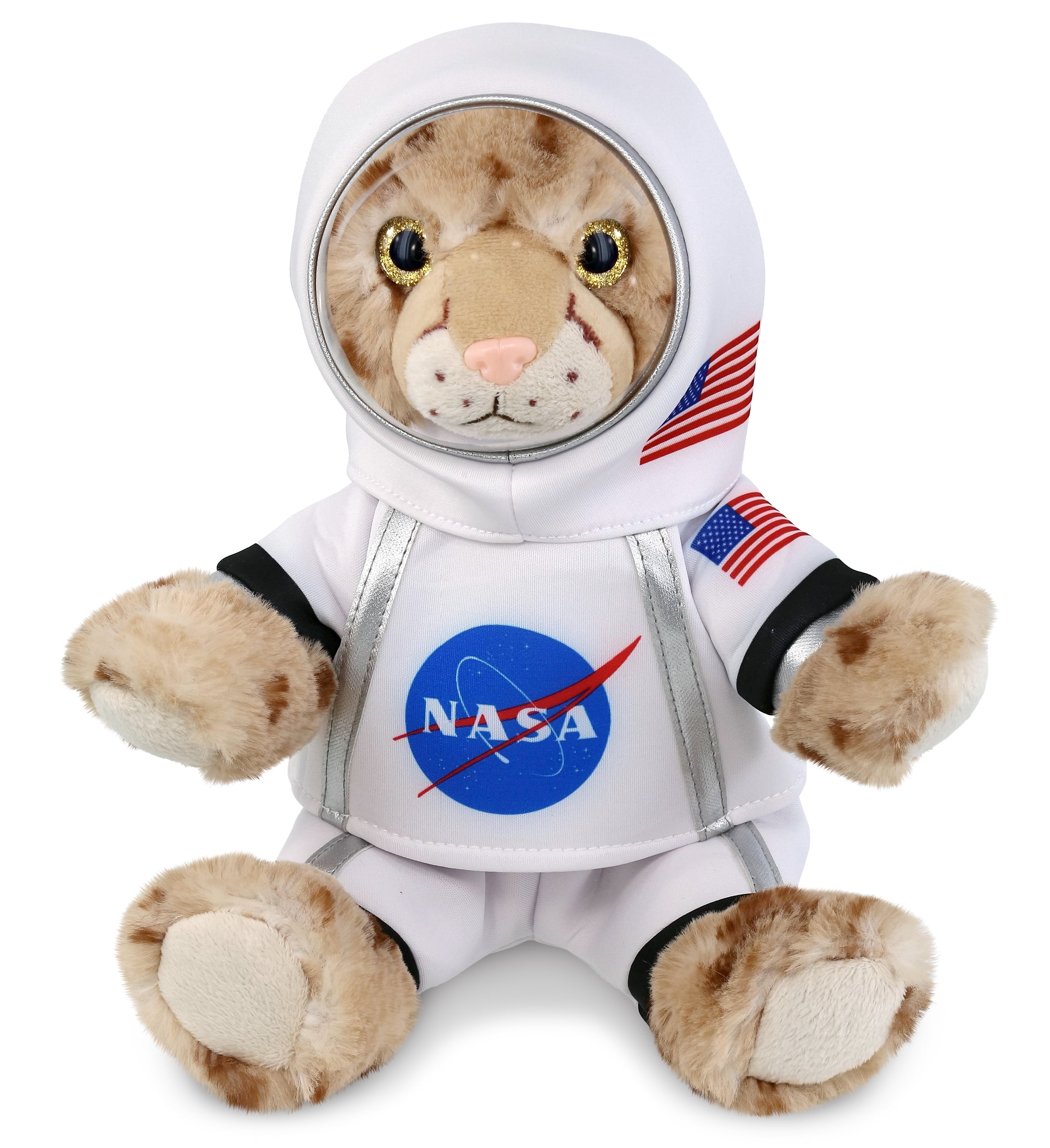 DolliBu Cheetah Astronaut Plush Toy - Super Soft Safari Life Astronaut ...