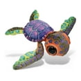 DolliBu Colorful Sea Turtle Super Soft Stuffed Animal, Cute Realistic ...