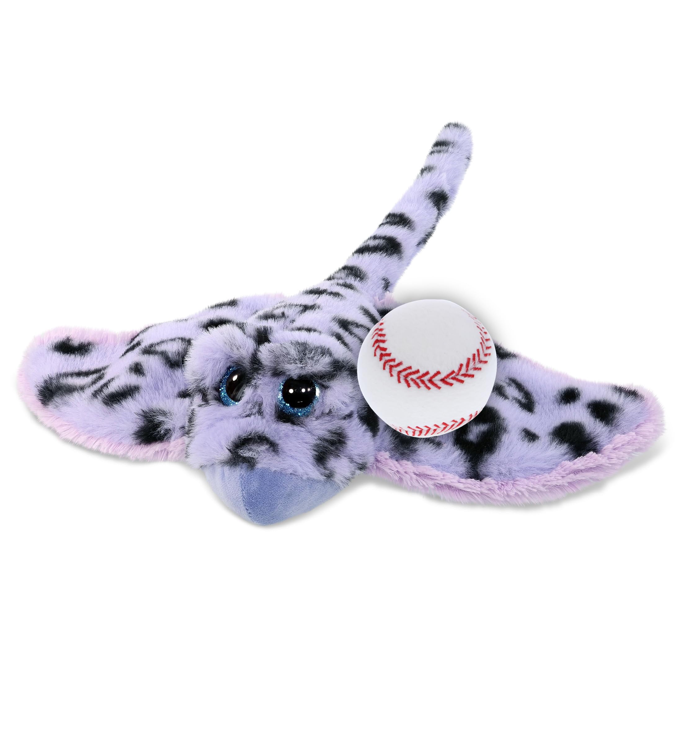 DolliBu DolliBu Purple Stingray Stuffed Animal with Baseball Plush ...