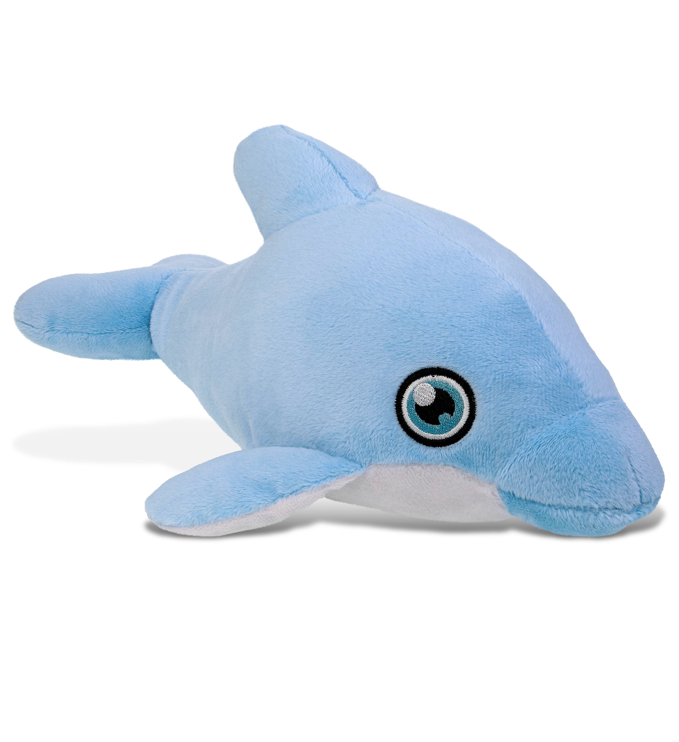 DolliBu Dolphin Eco-Friendly Stuffed Animal – Soft Huggable Dolphin ...