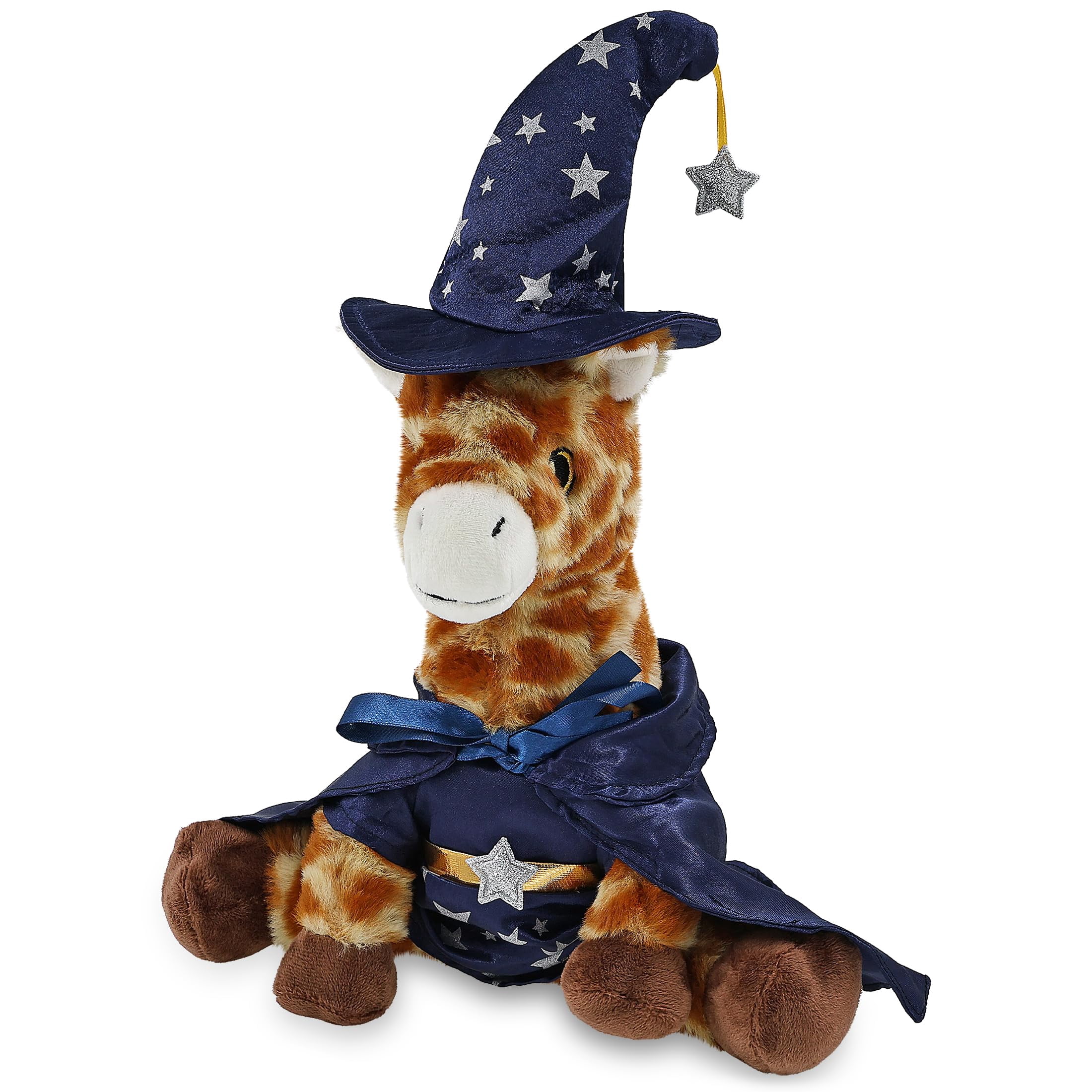 DolliBu Eco-Friendly Giraffe Stuffed Animal with Wizard Costume - Cute ...
