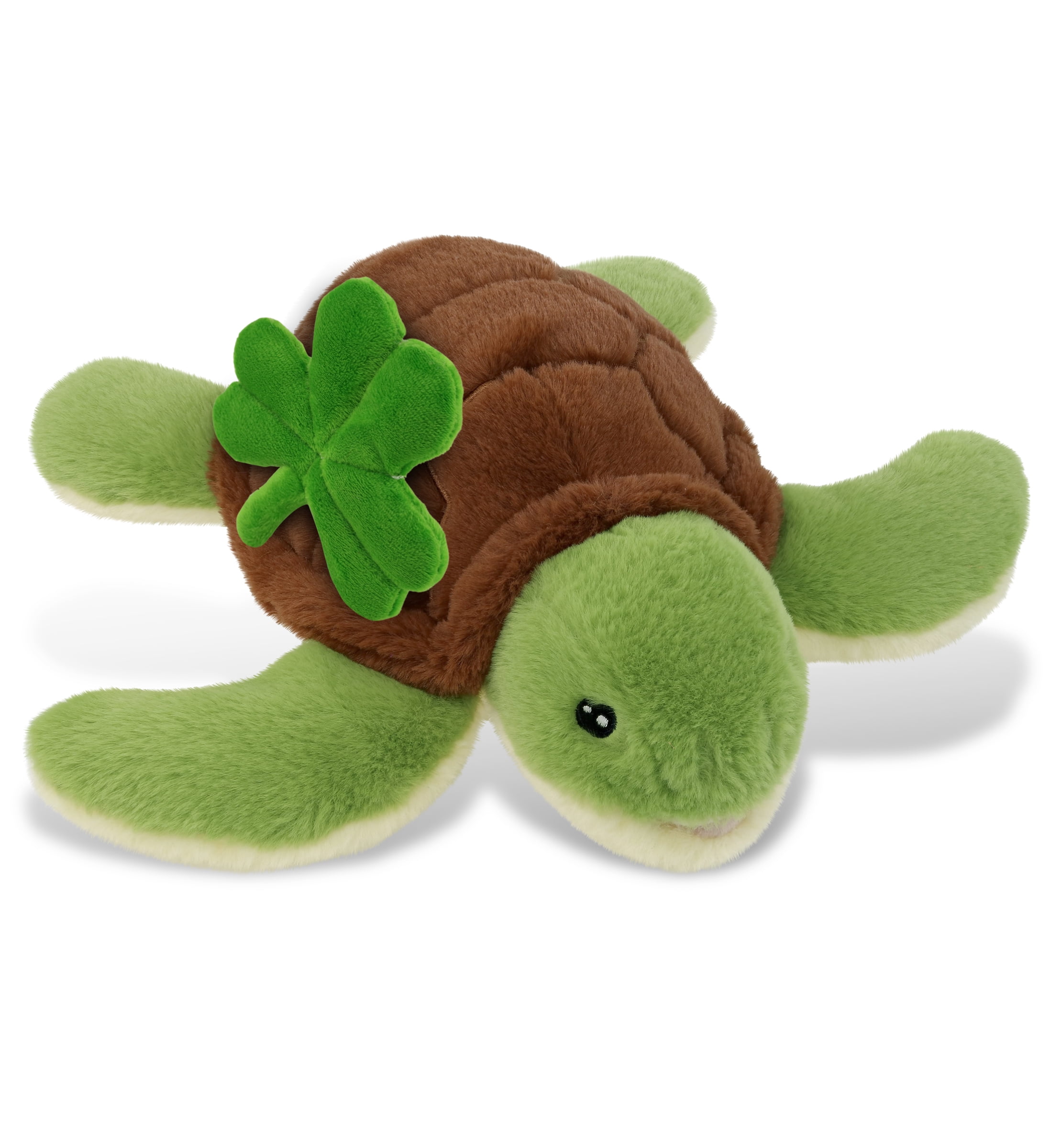 DolliBu Eco-Friendly Sea Turtle Stuffed Animal with Green Plush ...