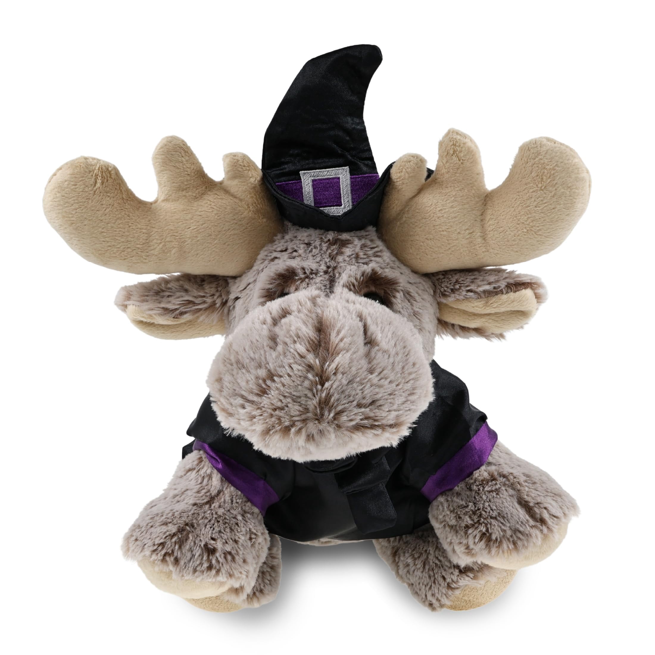 DolliBu Floppy Moose Stuffed Animal with Witch Costume - Cute Wildlife ...