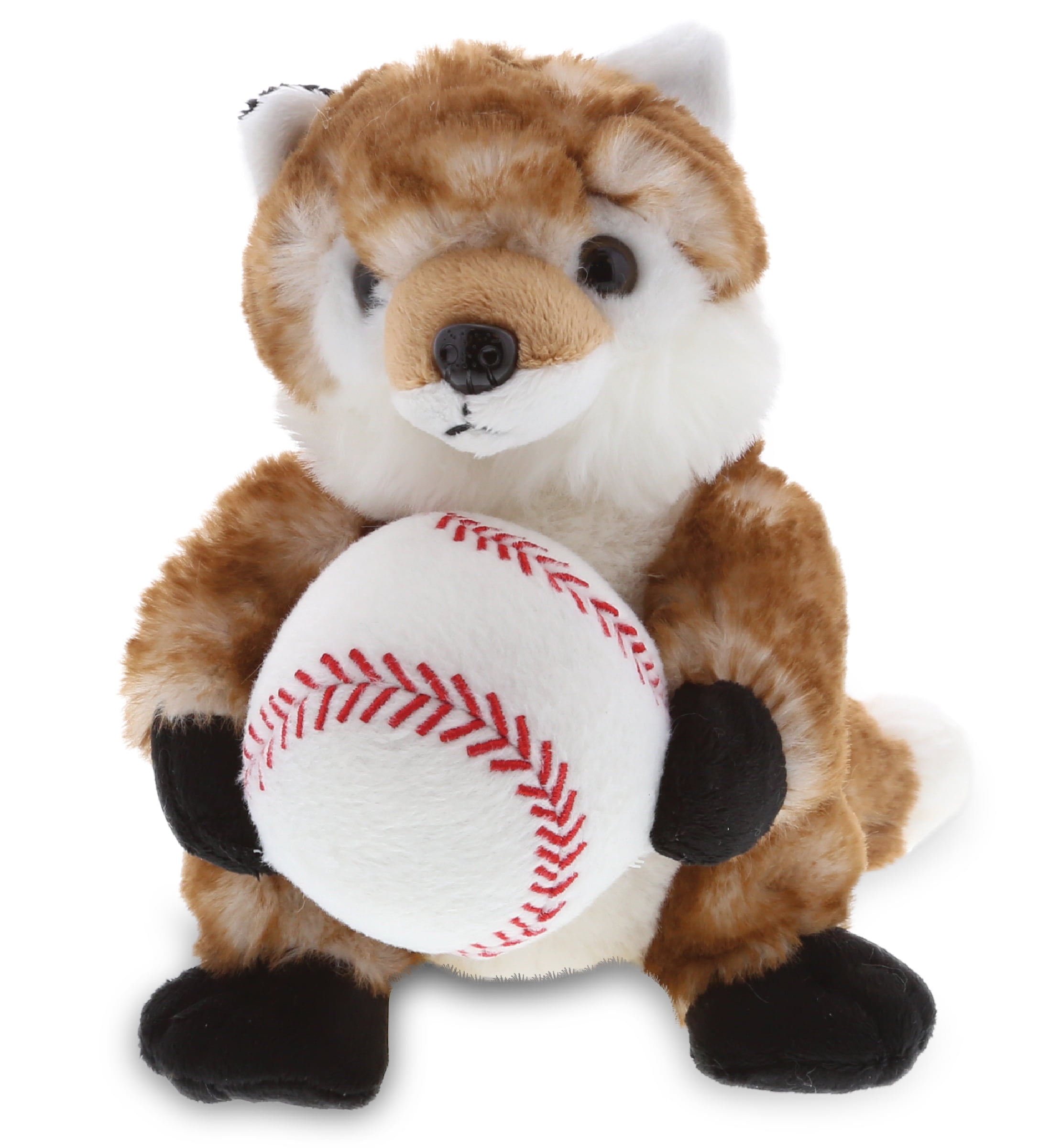 DolliBu Fox Stuffed Animal with Baseball Plush - Soft Plush Huggable ...